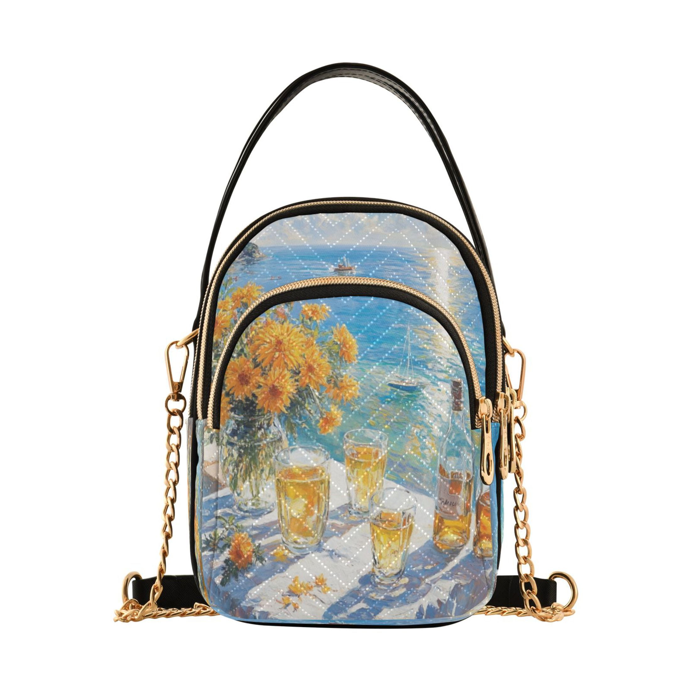 DIXRUYEE Cross Body Fashion Shoulder Waist Purse Bags Sunny Ocean ...