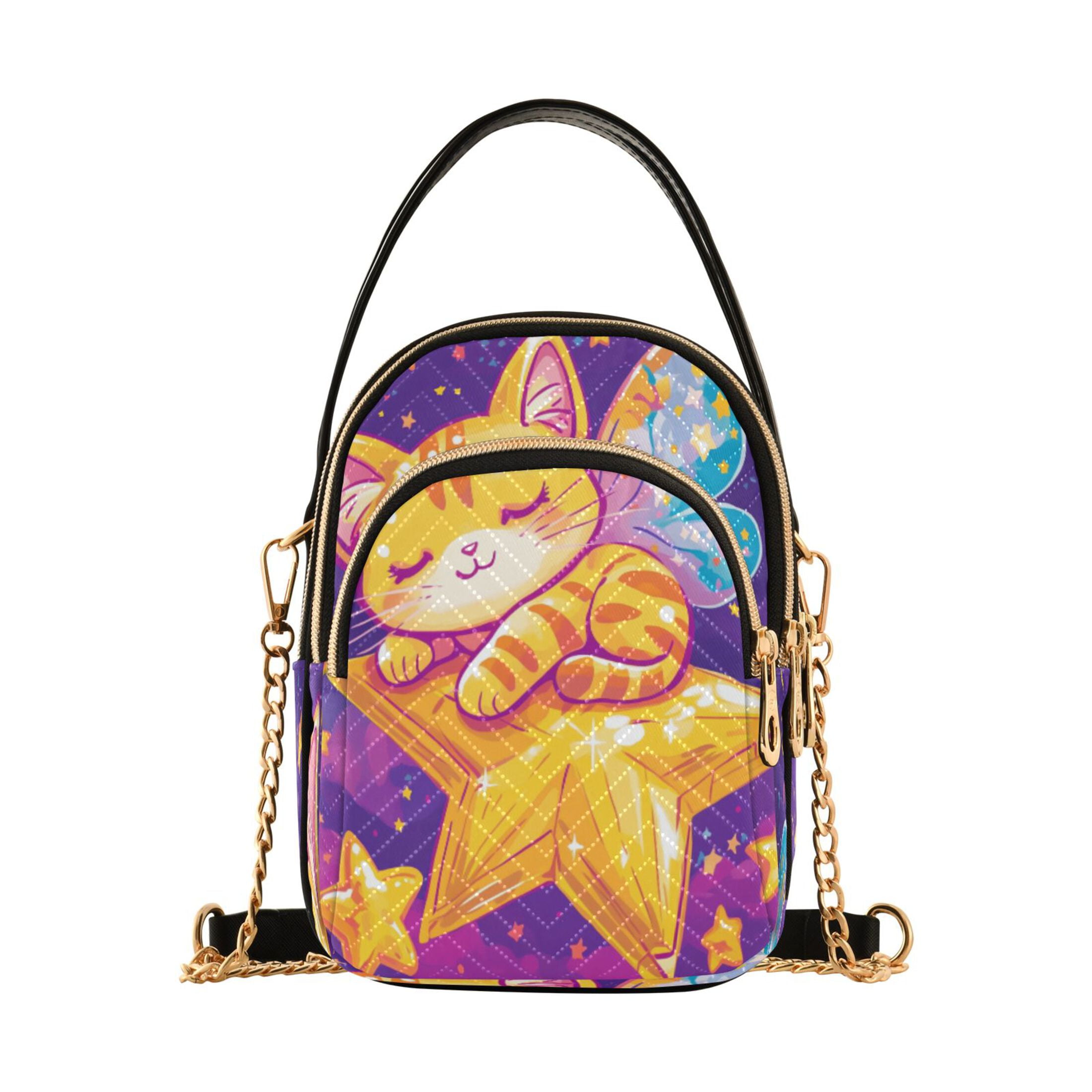 DIXRUYEE Cross Body Fashion Shoulder Waist Purse Bags Whimsical Winged ...