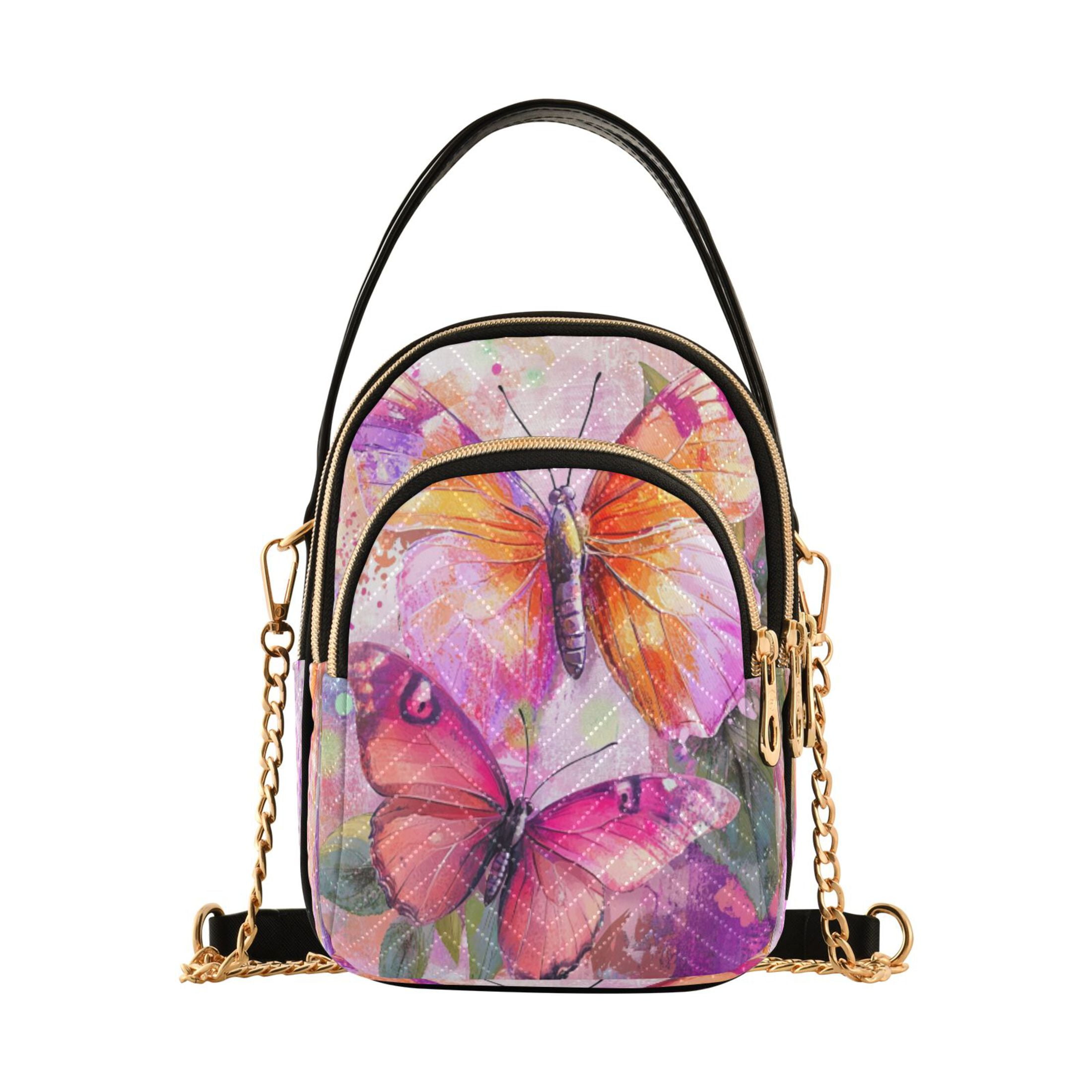 DIXRUYEE Cross Body Fashion Shoulder Waist Purse Bags Whimsical Wings ...