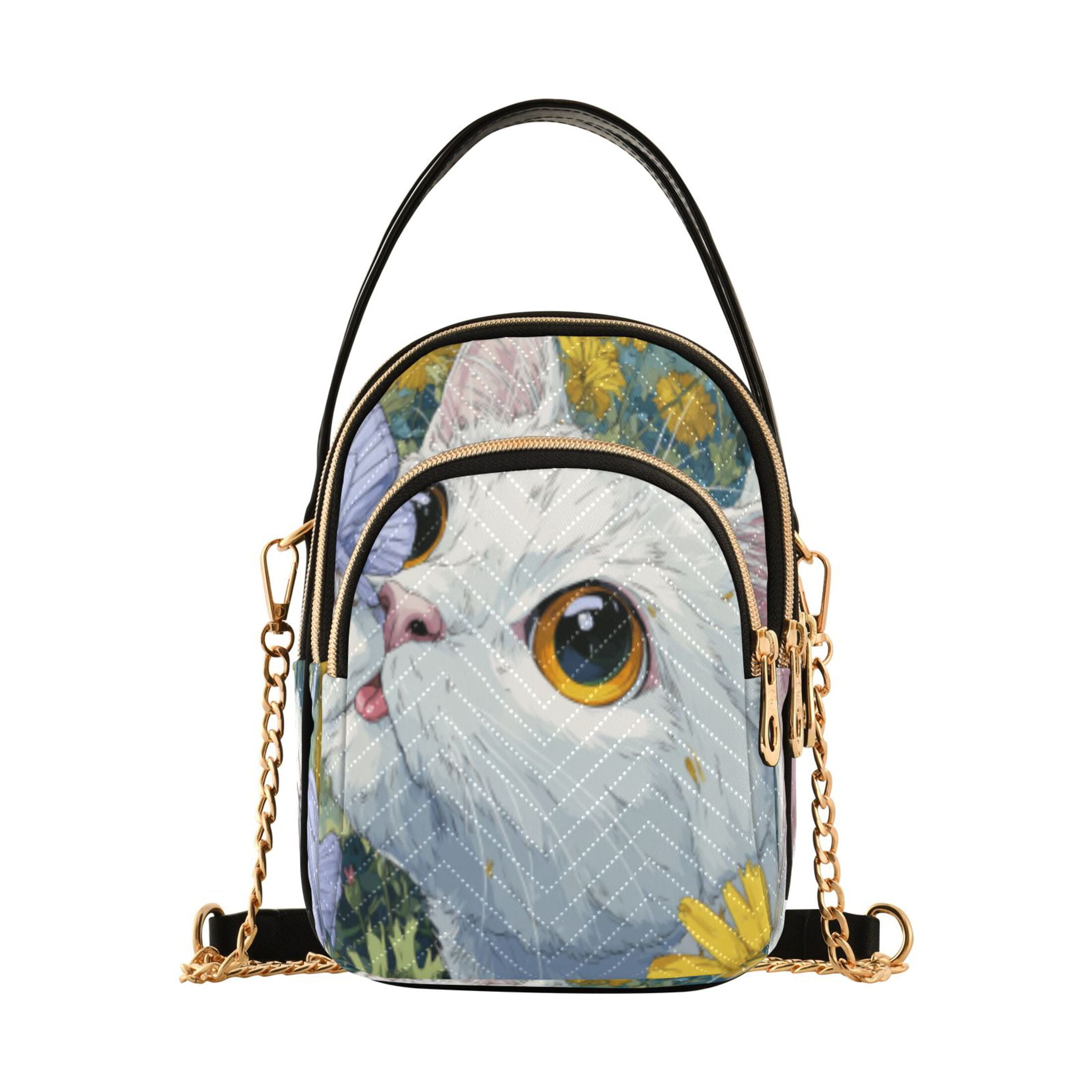 DIXRUYEE Cross Body Shoulder Handbags Bags Fashion Kitten's Tender ...