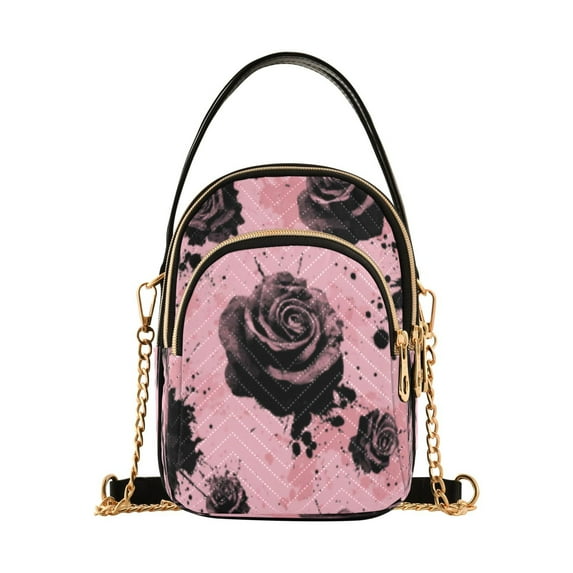 DIXRUYEE Cross Body Shoulder Handbags Bags Fashion Rosy Rhapsody ...
