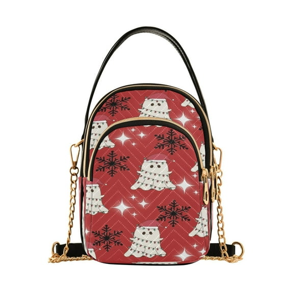 DIXRUYEE Cross Body Shoulder Handbags Bags Fashion Snowy Ghostly Charm ...