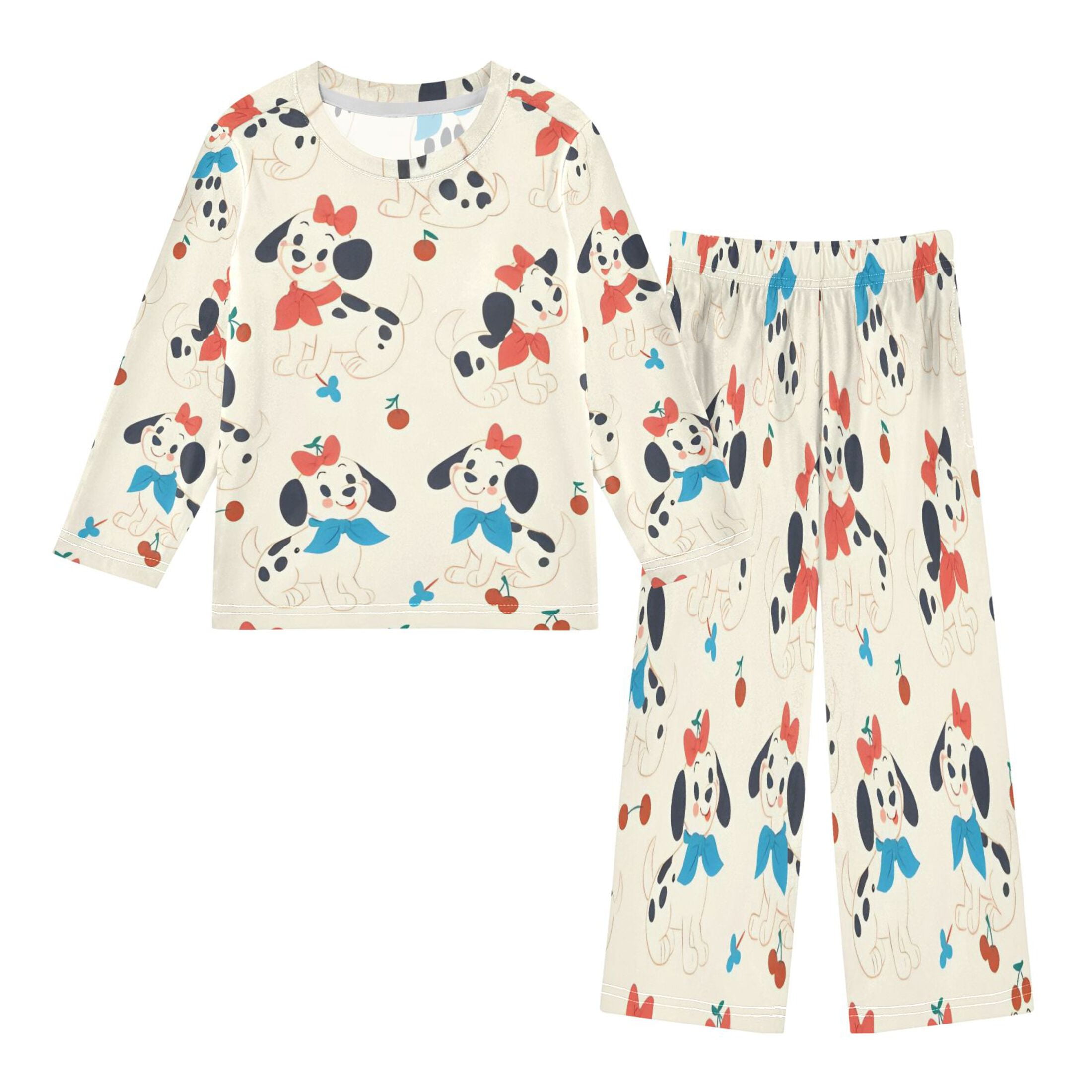 DIXRUYEE Fleece Pajama Set Loose Style Elastic Waist Pockets Avocado ...