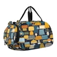 DIXRUYEE Lampshades Pattern Scale Duffel Bag With Ventilated Shoe ...