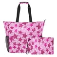 DIXRUYEE Large Water-Resistant Tote Bag with Wet Pocket & Matching ...