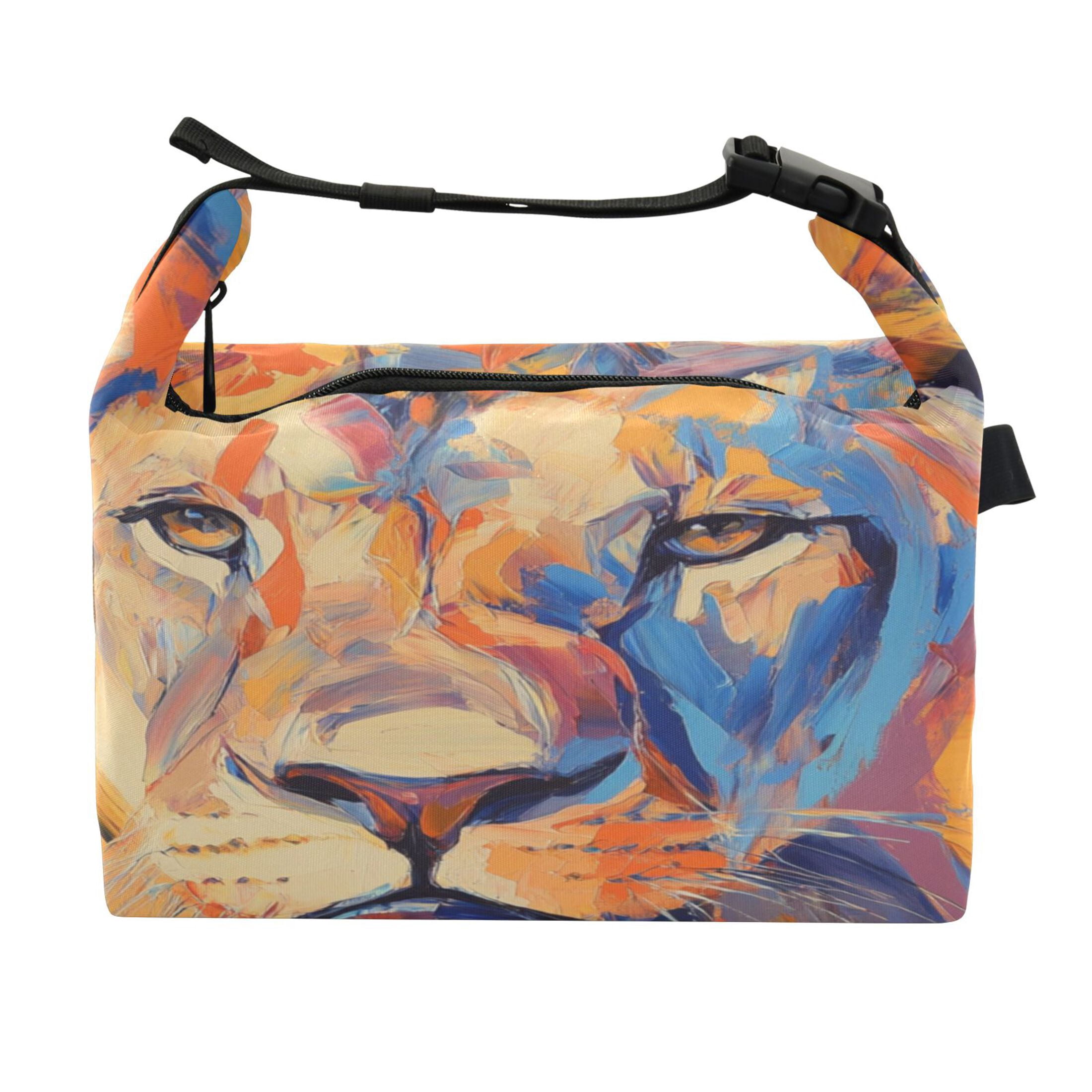 DIXRUYEE Lunch Bag Double Deck Lunch Cooler Box Fashion Regal ...