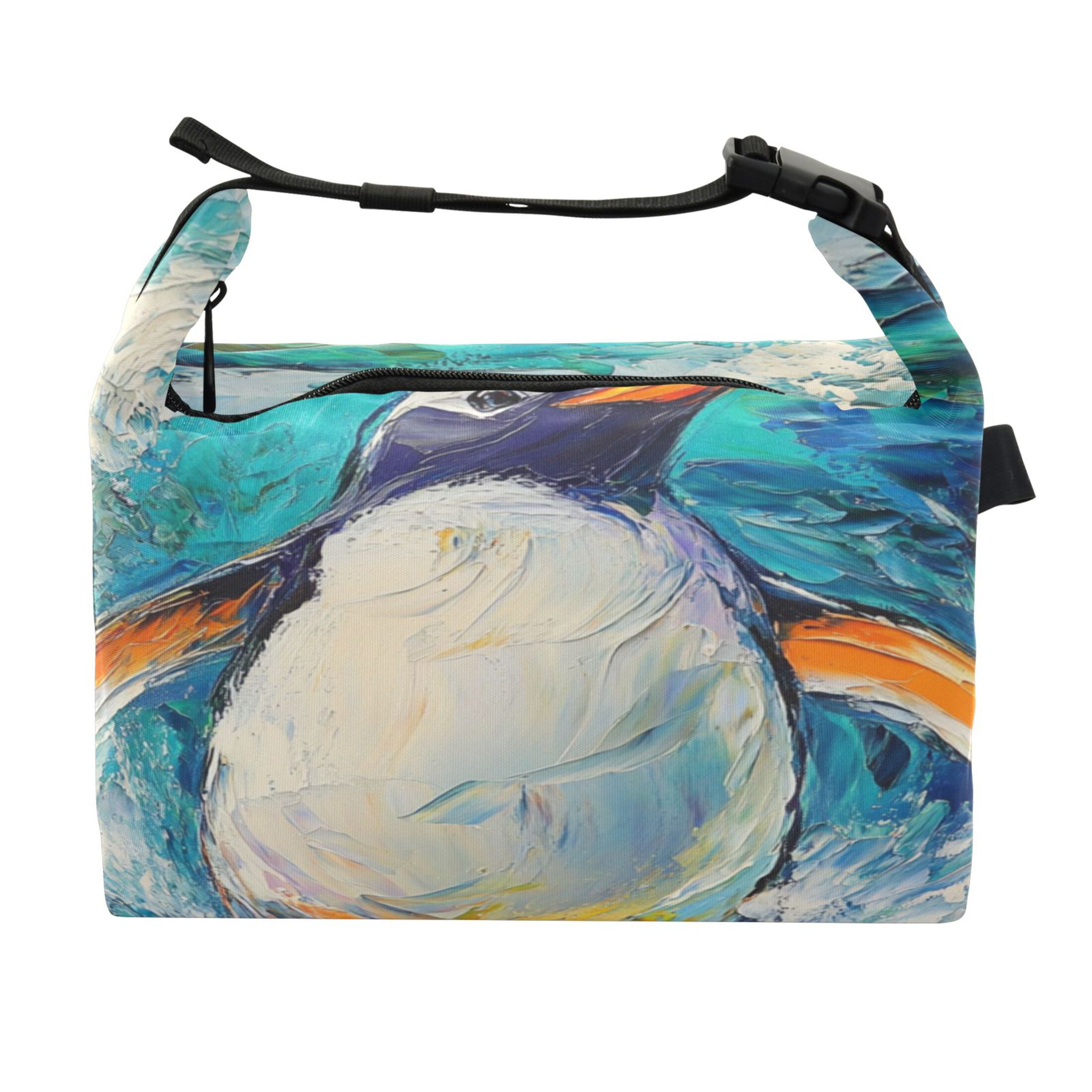 DIXRUYEE Lunch Bag Double Deck Lunch Cooler Box Fashion Surfing The ...