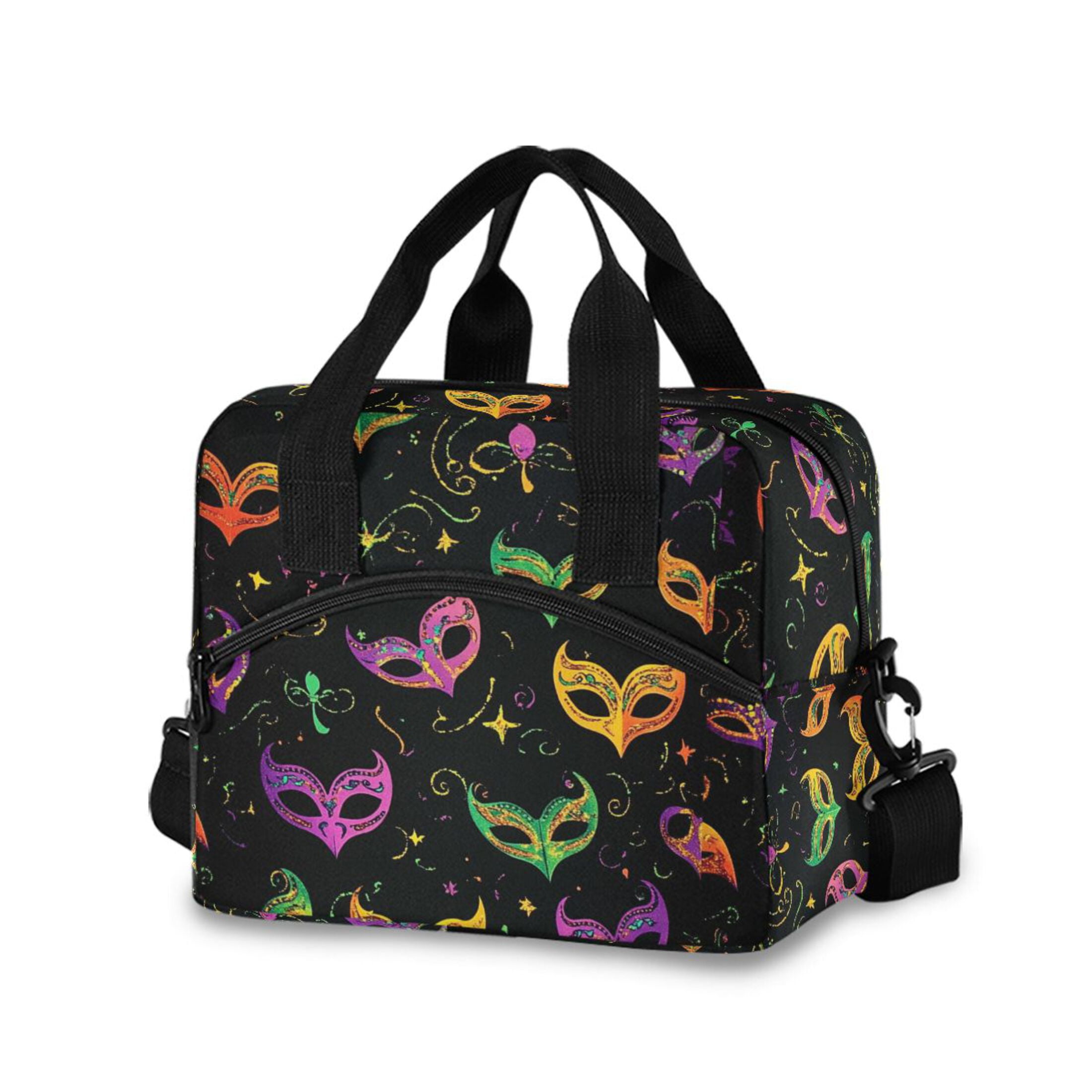 DIXRUYEE Lunch Bag Double Deck Lunch Cooler Box Tote Bag Fashion ...