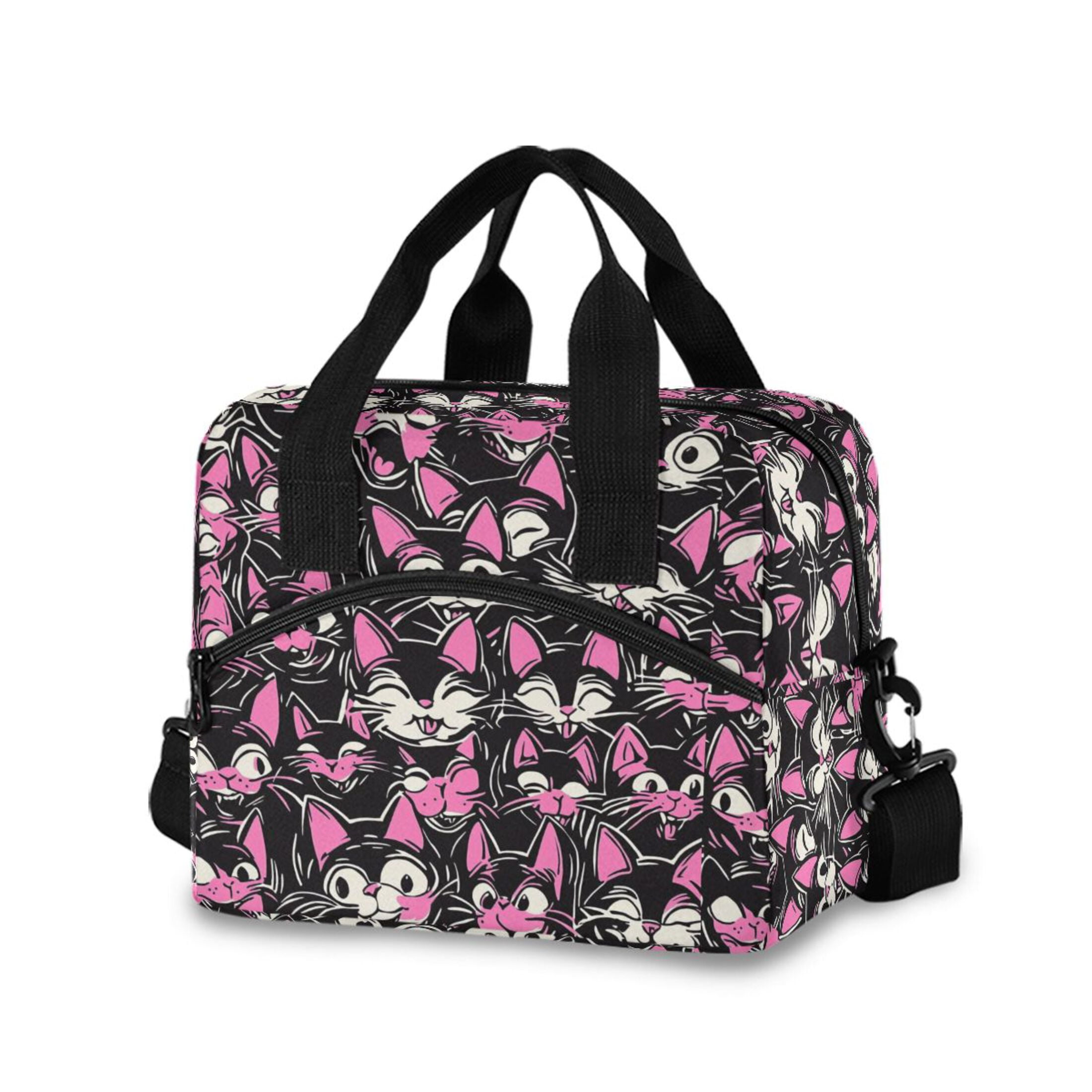 DIXRUYEE Lunch Bag Double Deck Lunch Cooler Box Tote Bag Fashion ...