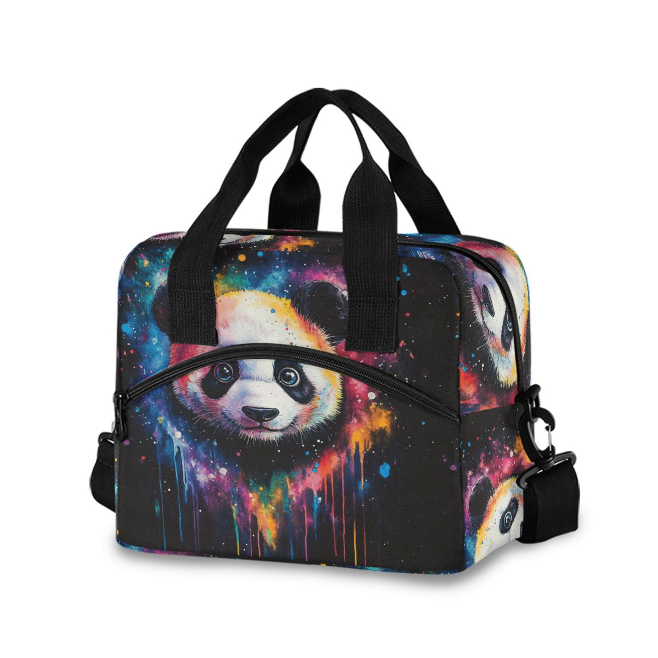 DIXRUYEE Lunch Bag Double Deck Lunch Cooler Box Tote Bag Fashion ...