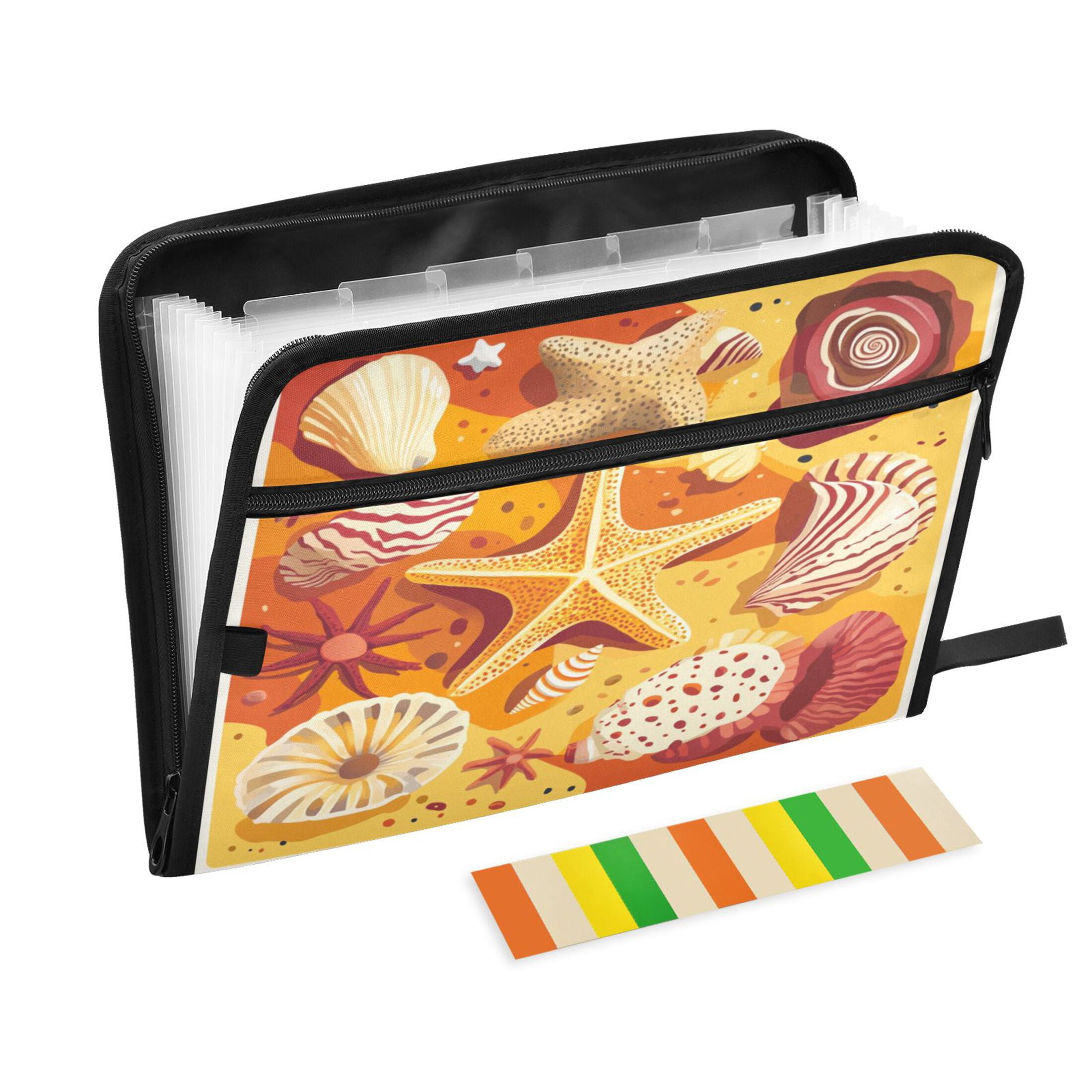 DIXRUYEE Organ Folders Expanding Folder with Color Label 13 Pocket ...