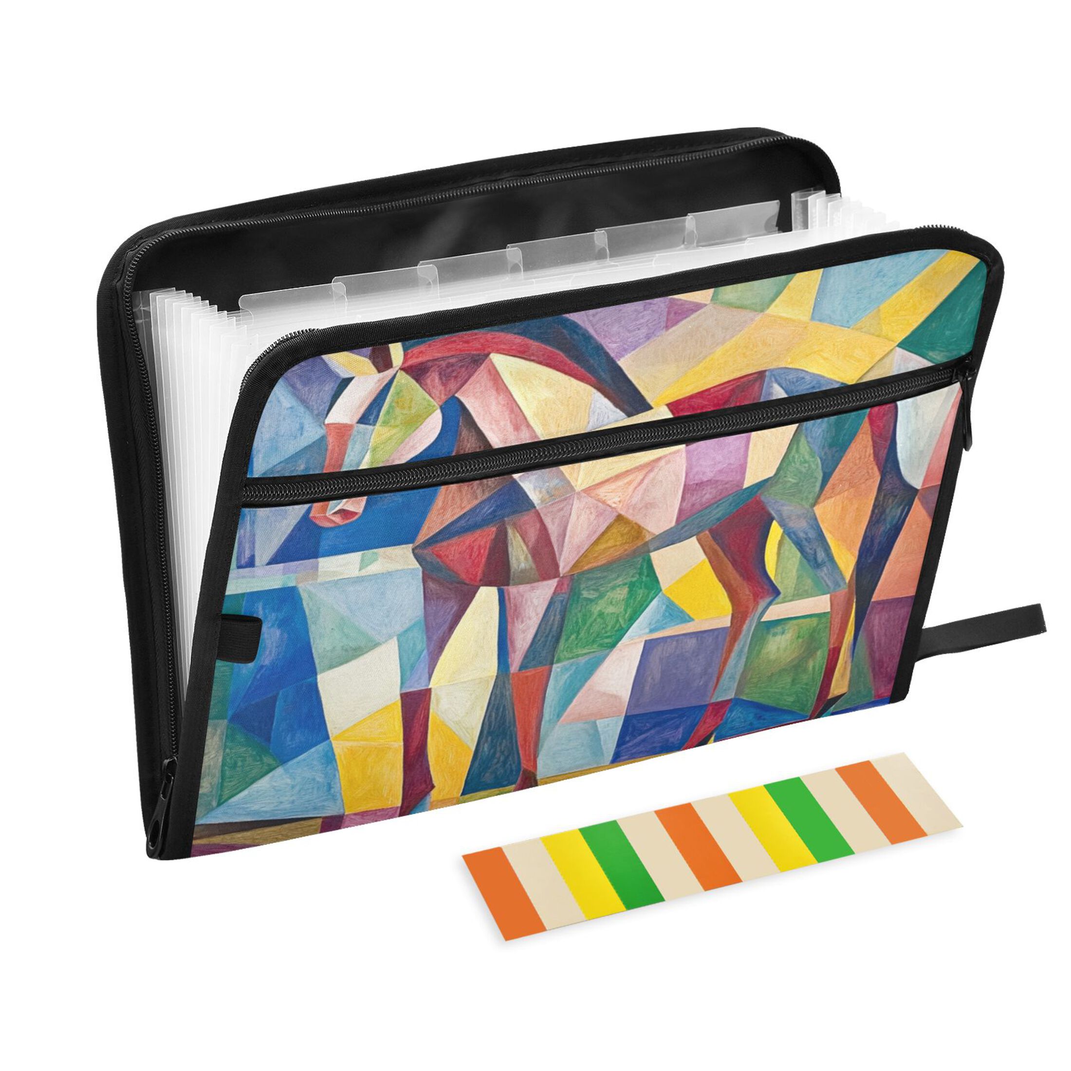 DIXRUYEE Organ Folders Expanding Folder with Color Label 13 Pocket ...