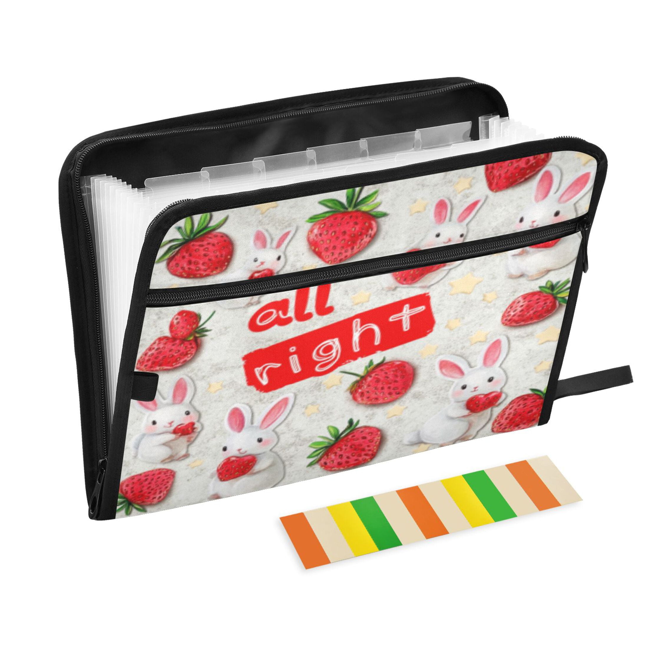 DIXRUYEE Organ Folders Expanding Folder with Color Label 13 Pocket All ...