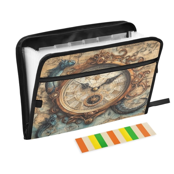 DIXRUYEE Organ Folders Expanding Folder with Color Label 13 Pocket ...
