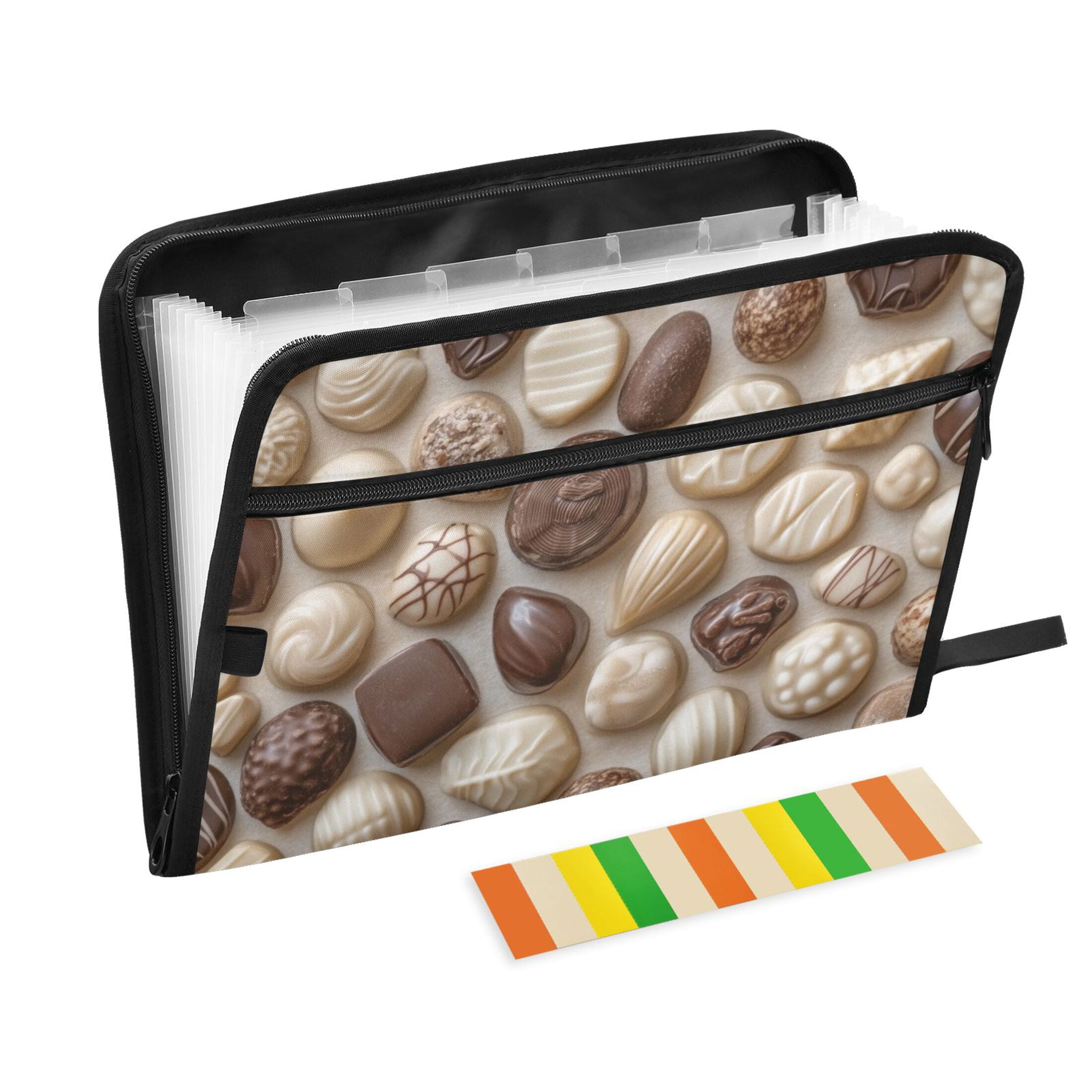 DIXRUYEE Organ Folders Expanding Folder with Color Label 13 Pocket ...