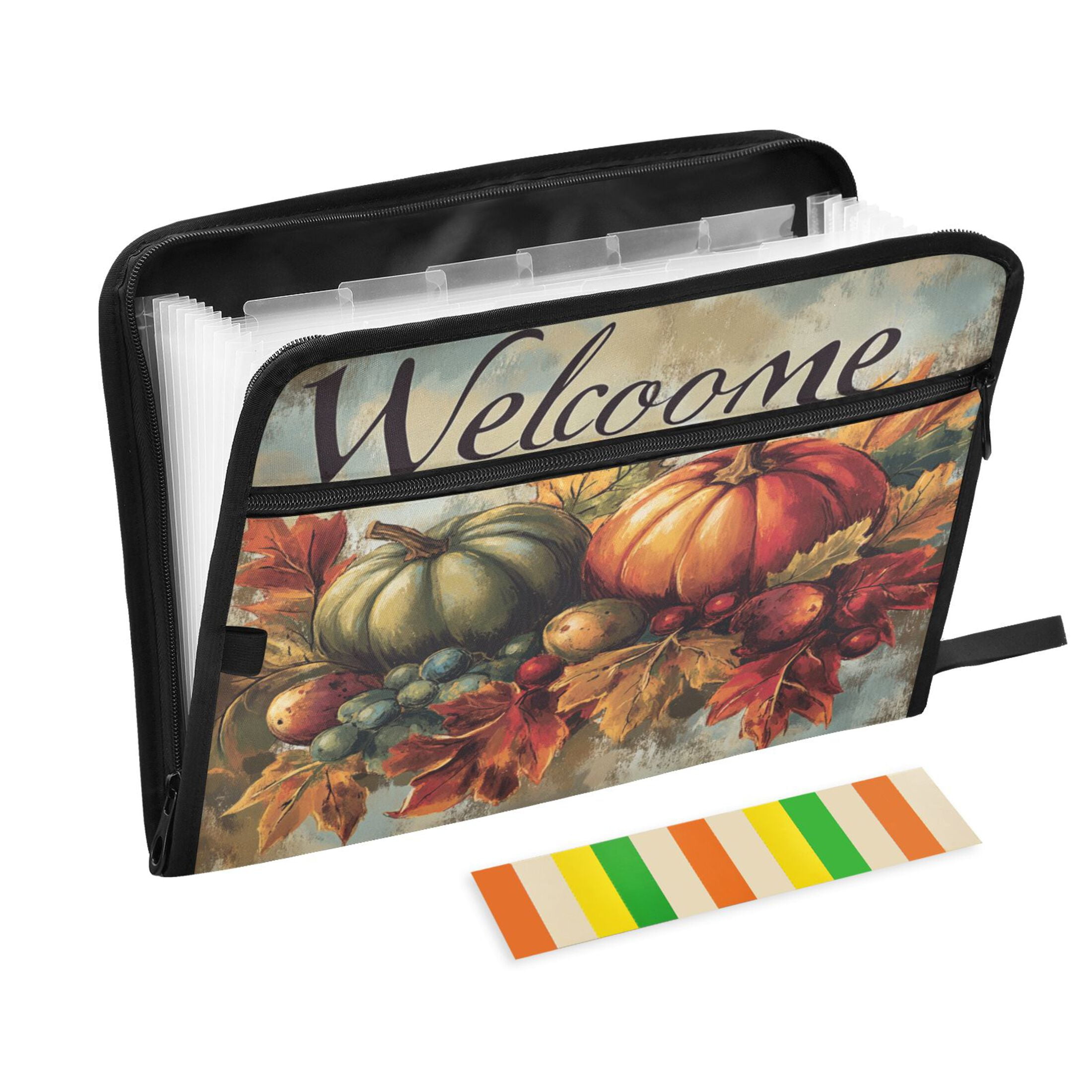 DIXRUYEE Organ Folders Expanding Folder with Color Label 13 Pocket ...