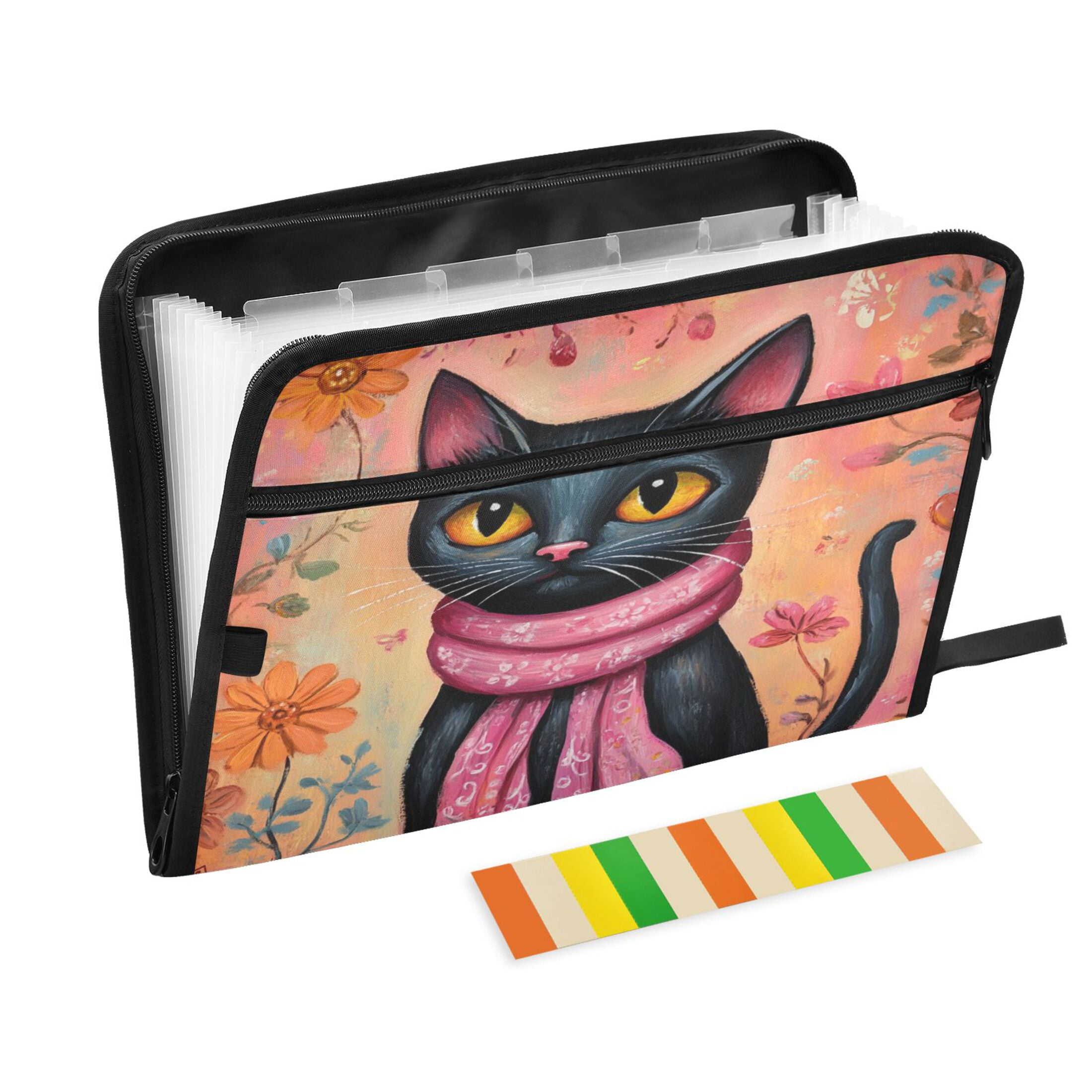 DIXRUYEE Organ Folders Expanding Folder with Color Label 13 Pocket ...