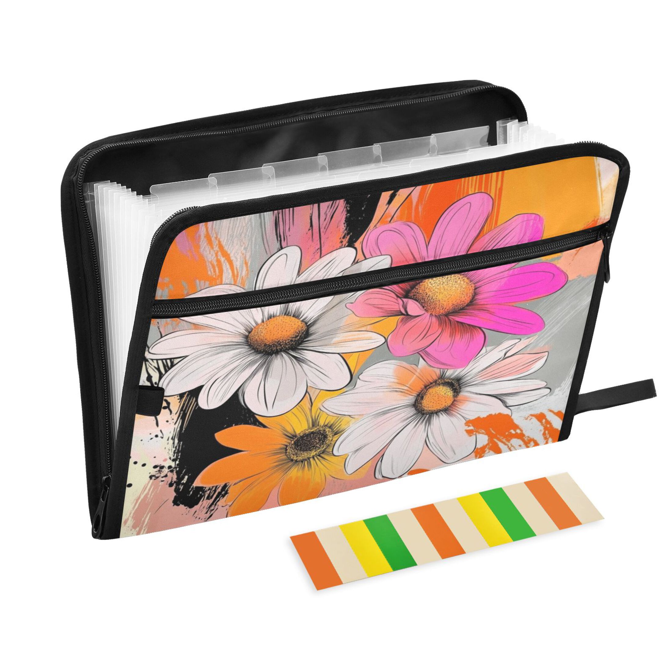DIXRUYEE Organ Folders Expanding Folder with Color Label 13 Pocket ...