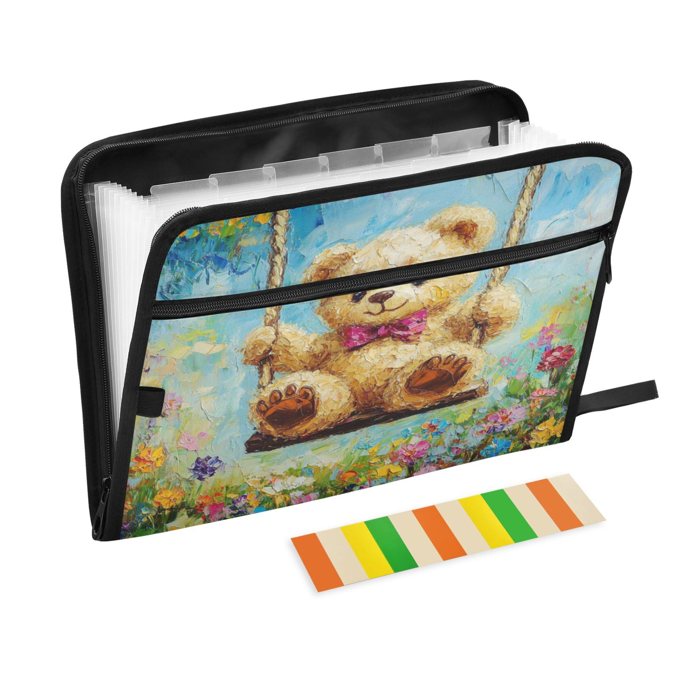 DIXRUYEE Organ Folders Expanding Folder with Color Label 13 Pocket ...