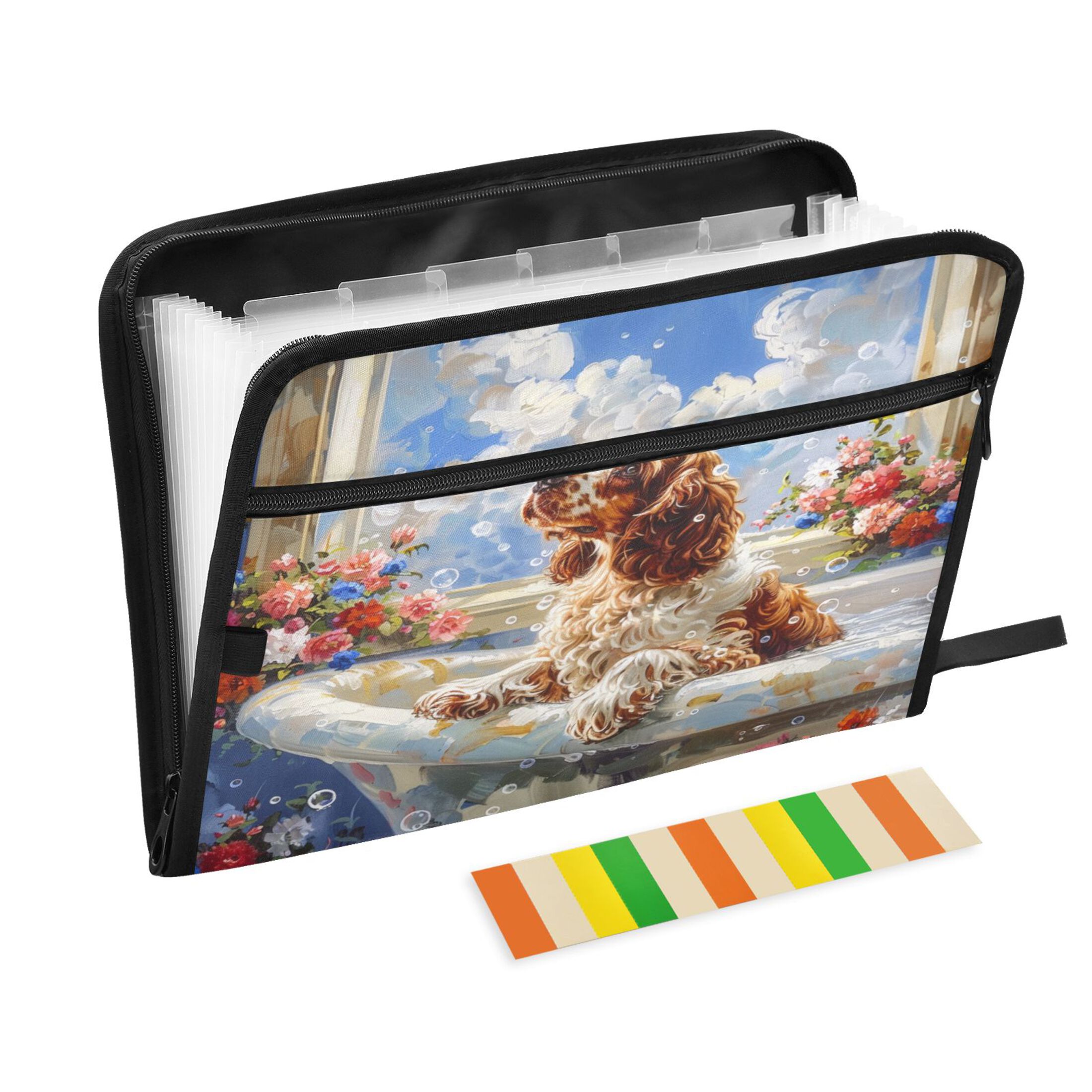 DIXRUYEE Organ Folders Expanding Folder with Color Label 13 Pocket ...
