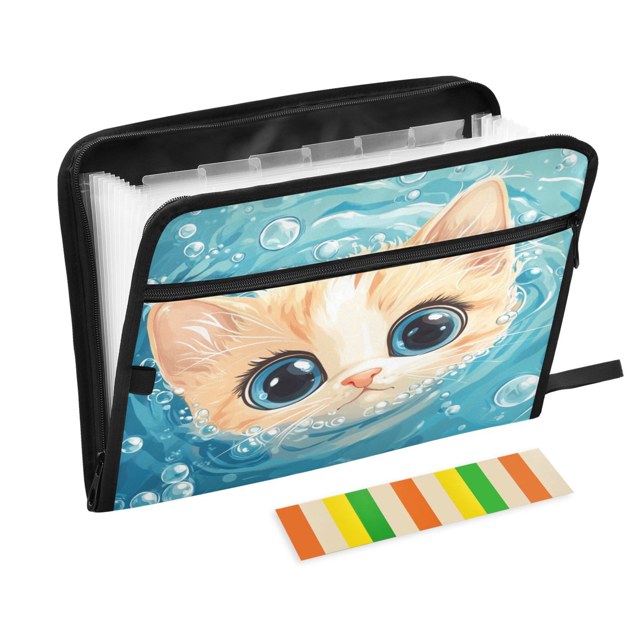 DIXRUYEE Organ Folders Expanding Folder with Color Label 13 Pocket ...