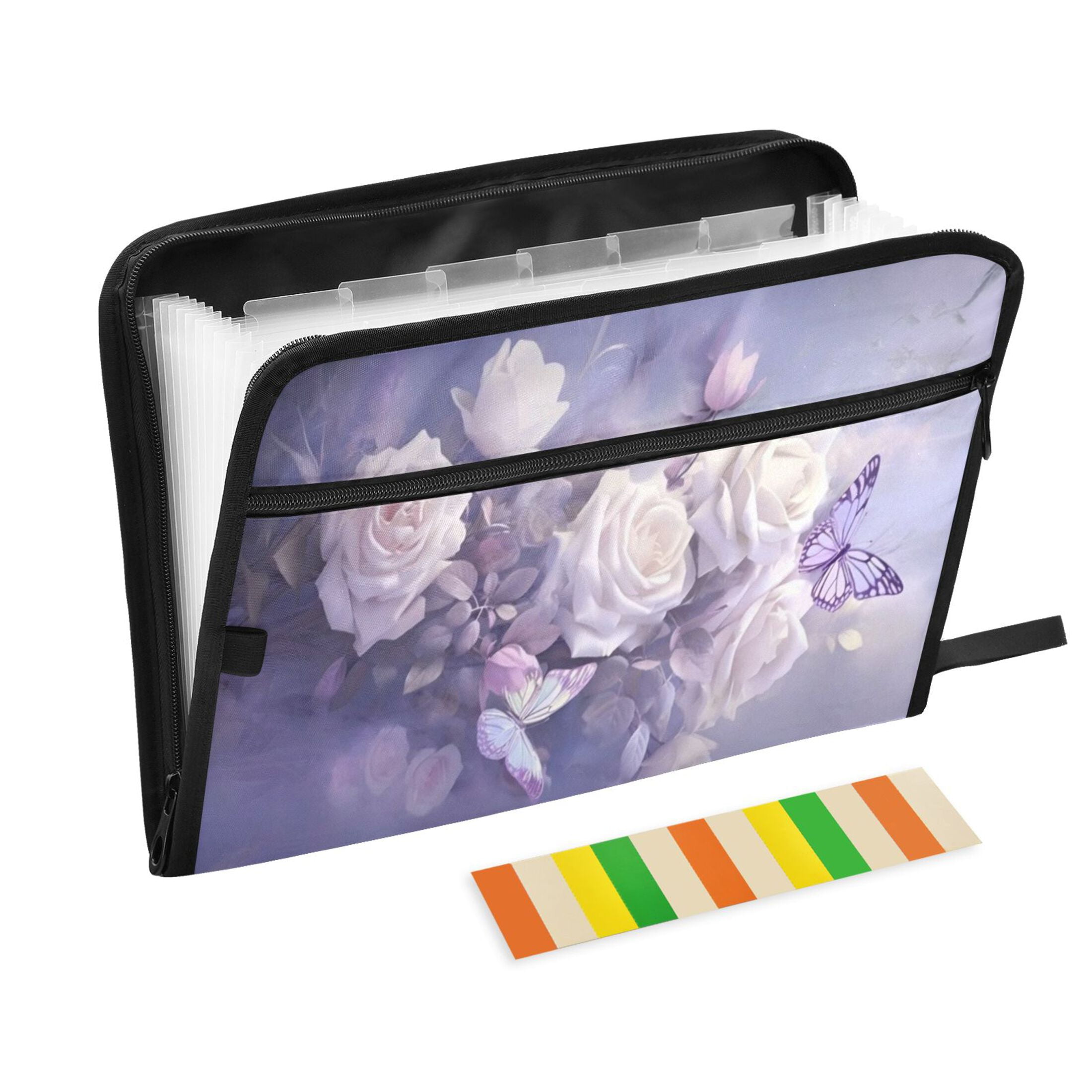 DIXRUYEE Organ Folders Expanding Folder with Color Label 13 Pocket ...