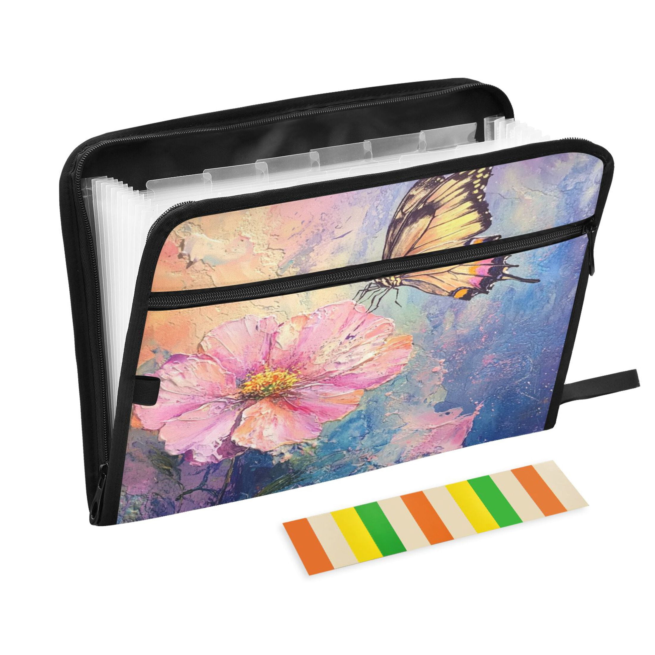 DIXRUYEE Organ Folders Expanding Folder with Color Label 13 Pocket ...