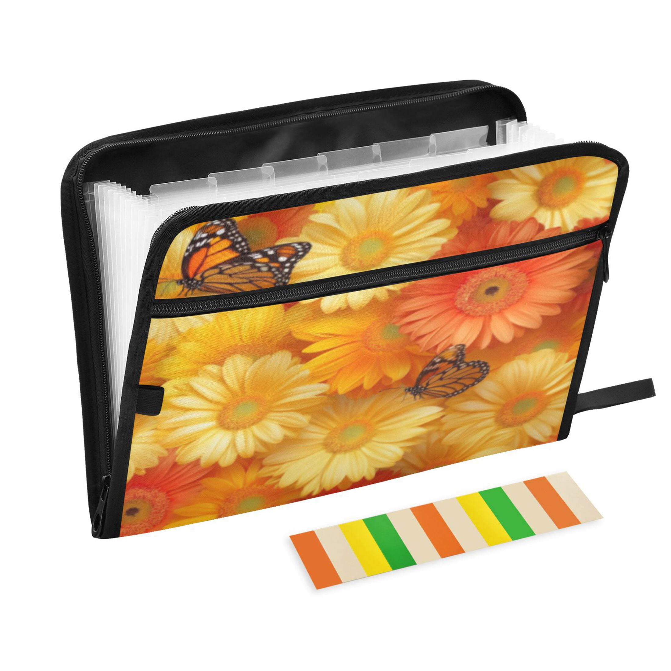 DIXRUYEE Organ Folders Expanding Folder with Color Label 13 Pocket ...