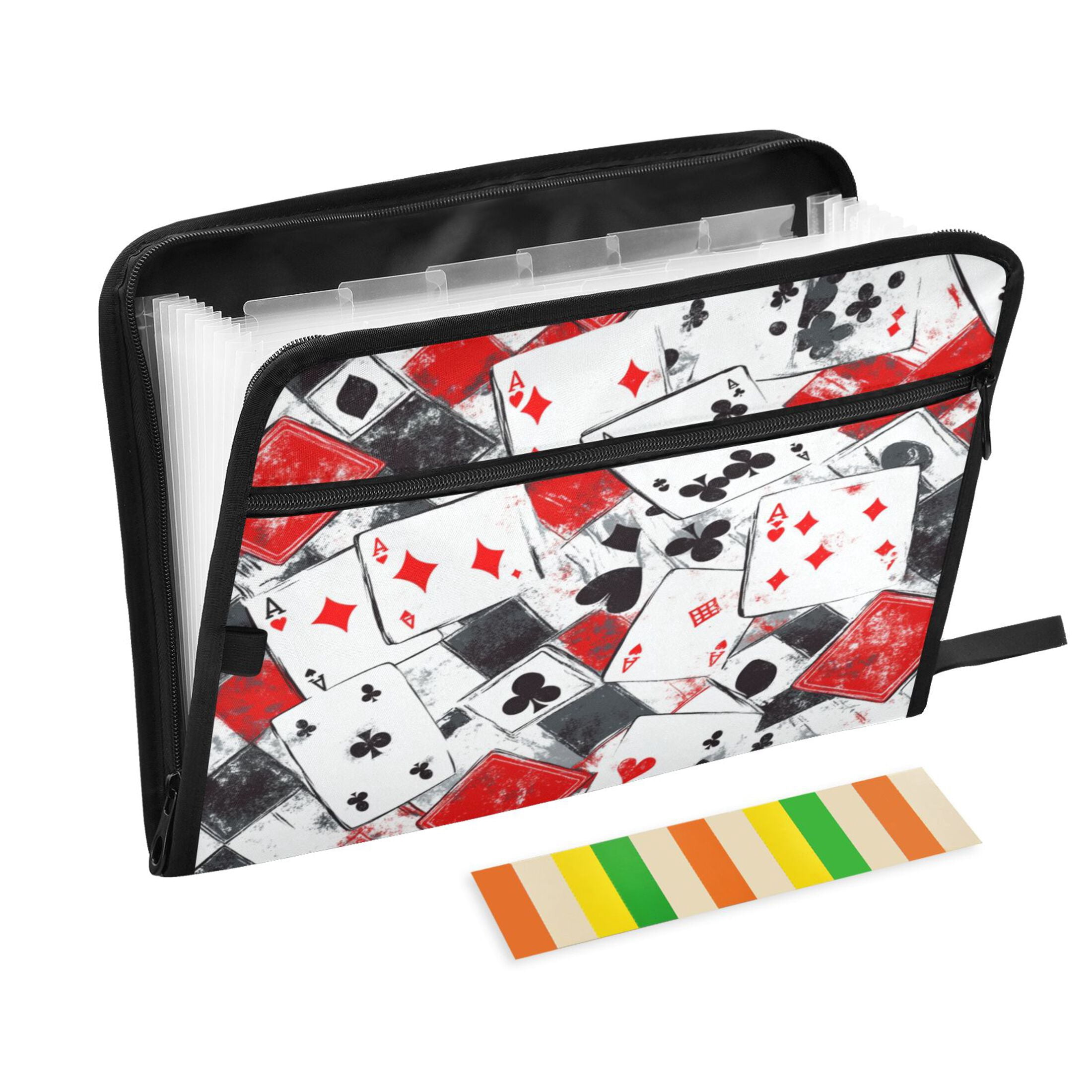 DIXRUYEE Organ Folders Expanding Folder with Color Label 13 Pocket Card ...