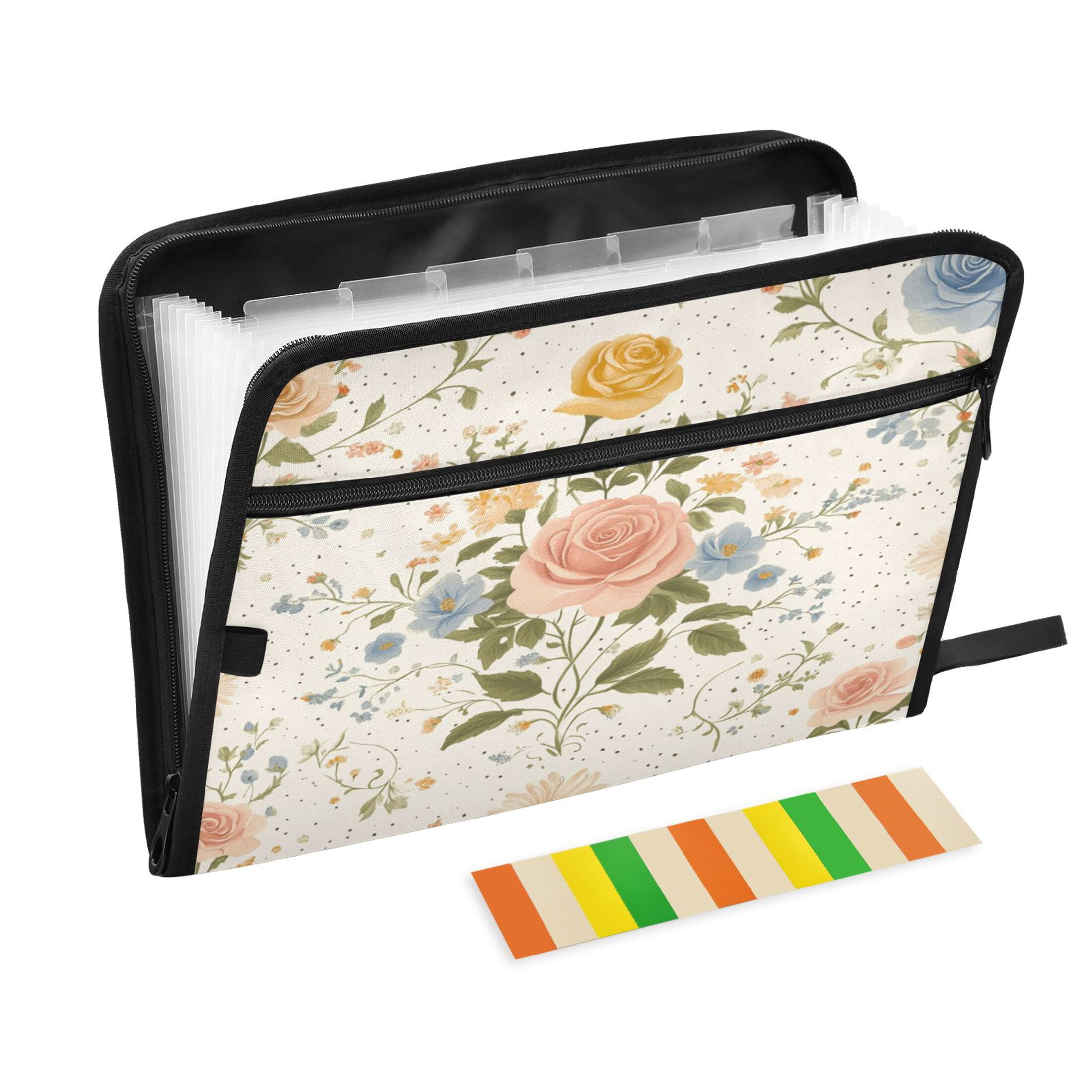 DIXRUYEE Organ Folders Expanding Folder with Color Label 13 Pocket ...