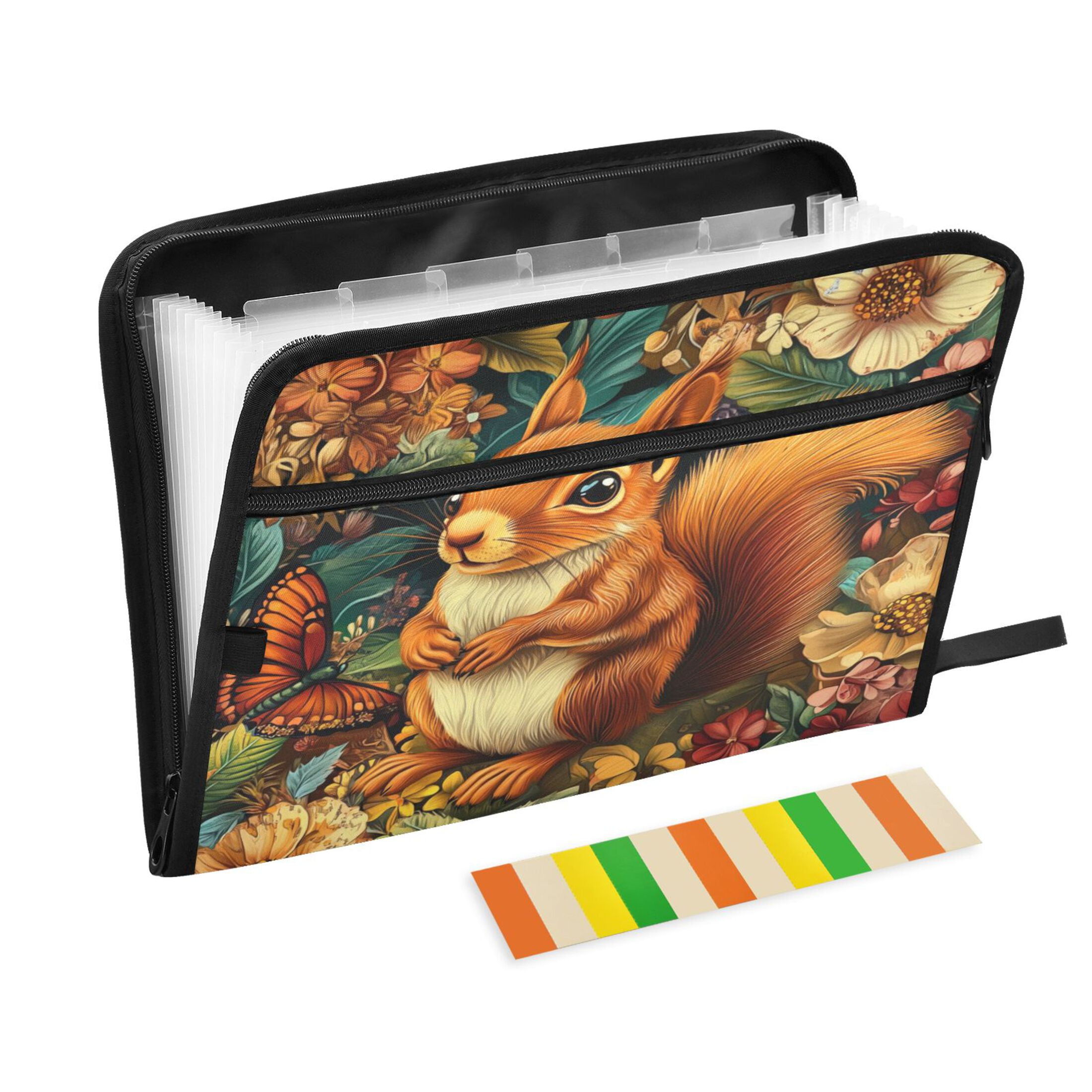 DIXRUYEE Organ Folders Expanding Folder with Color Label 13 Pocket ...