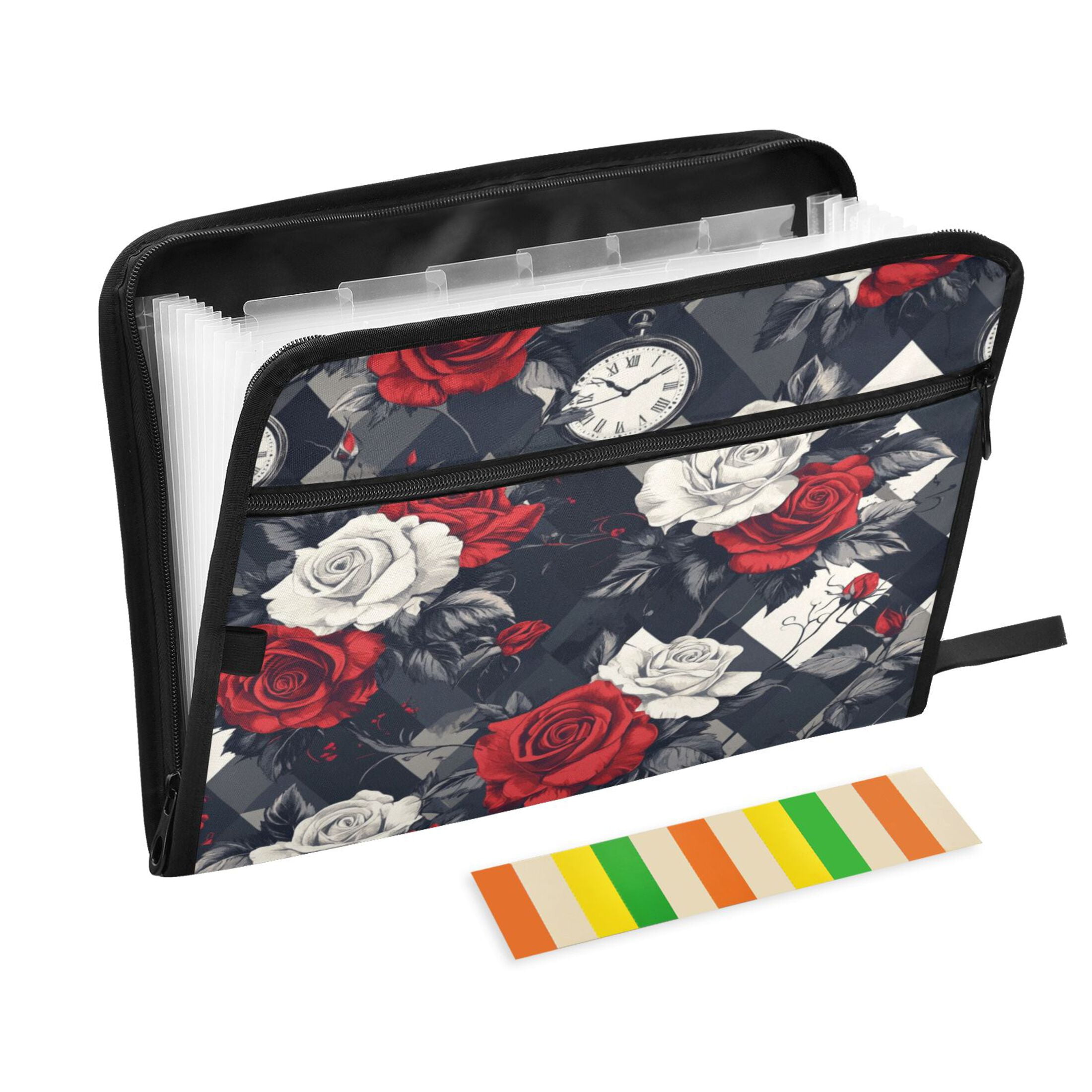 DIXRUYEE Organ Folders Expanding Folder with Color Label 13 Pocket ...