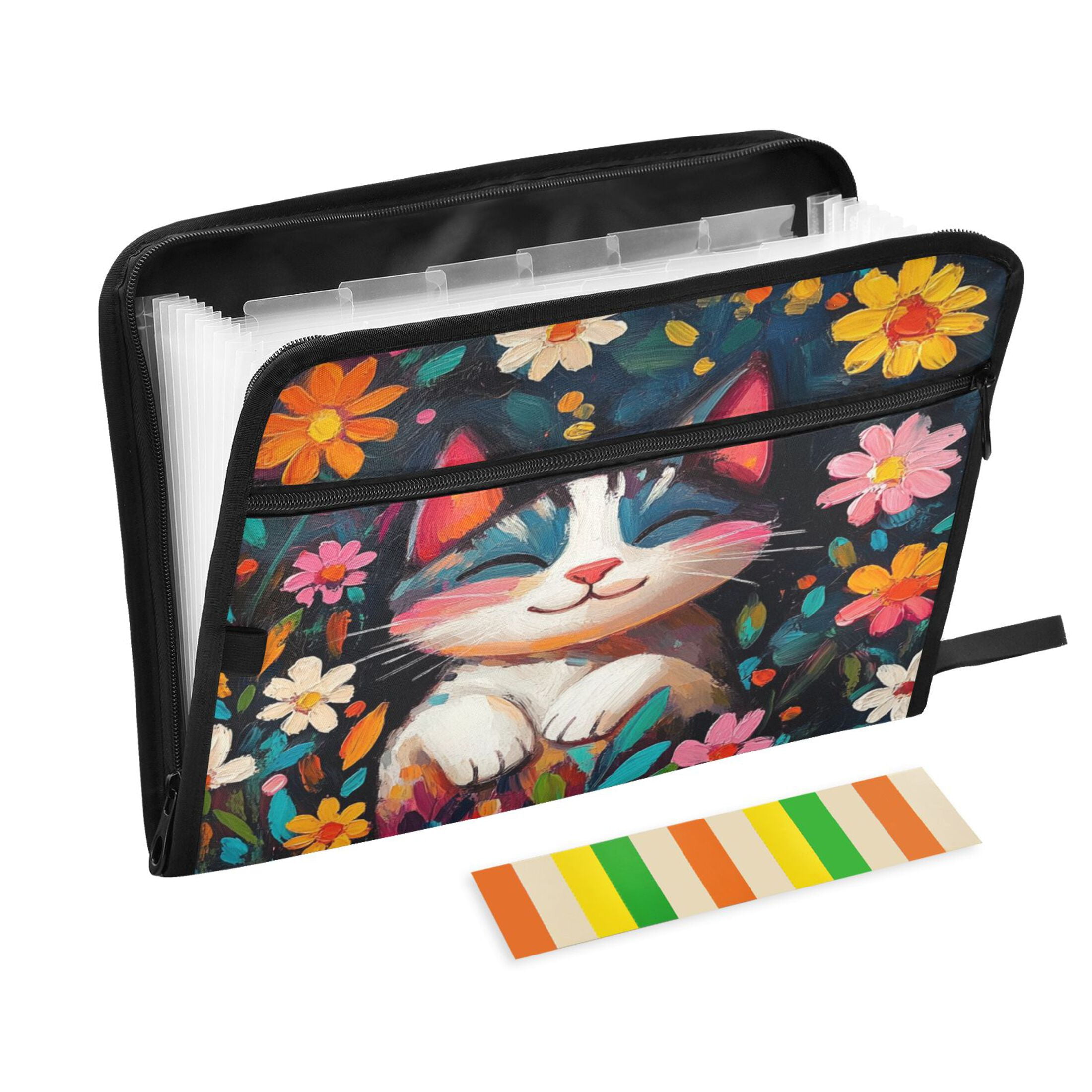 DIXRUYEE Organ Folders Expanding Folder with Color Label 13 Pocket ...