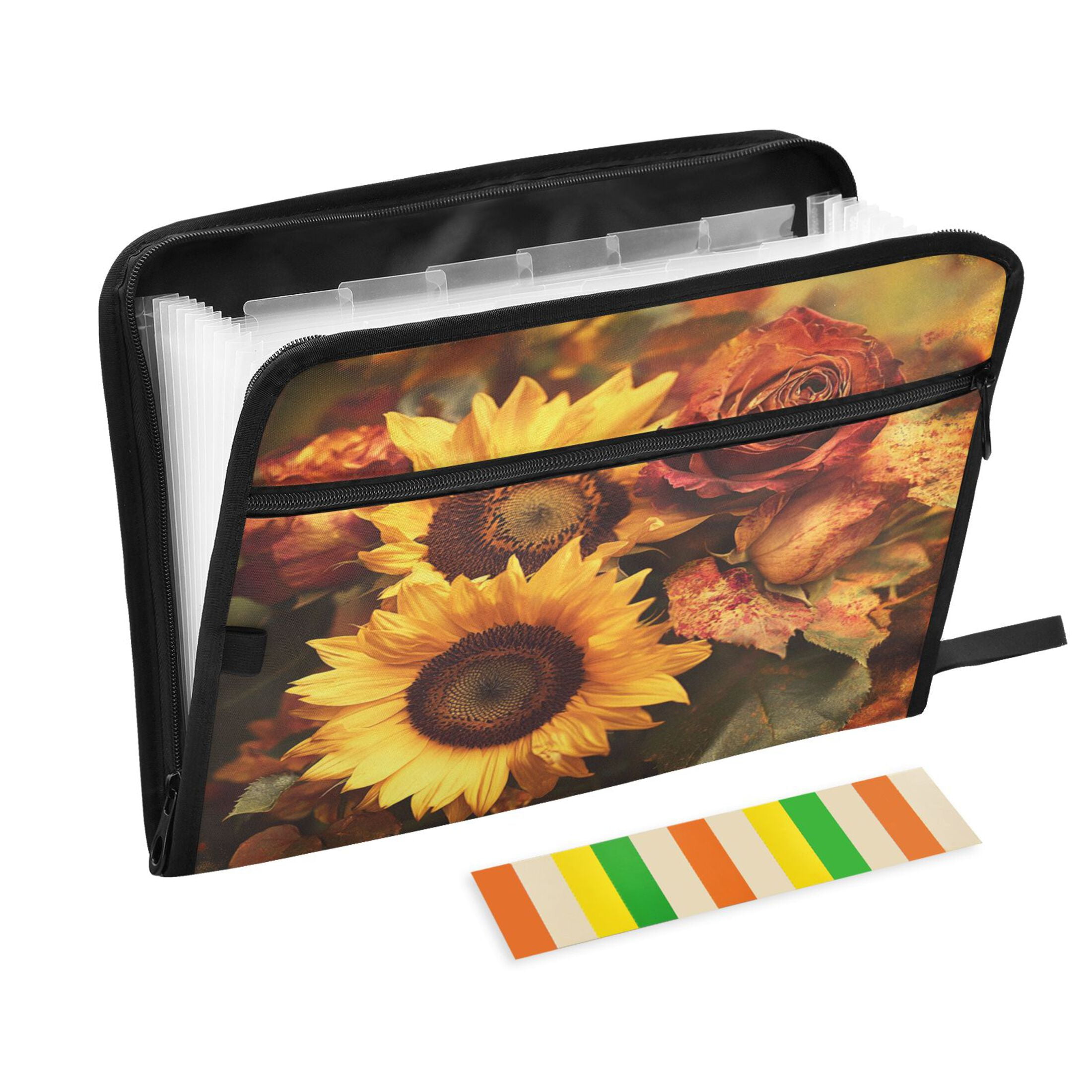 DIXRUYEE Organ Folders Expanding Folder with Color Label 13 Pocket ...