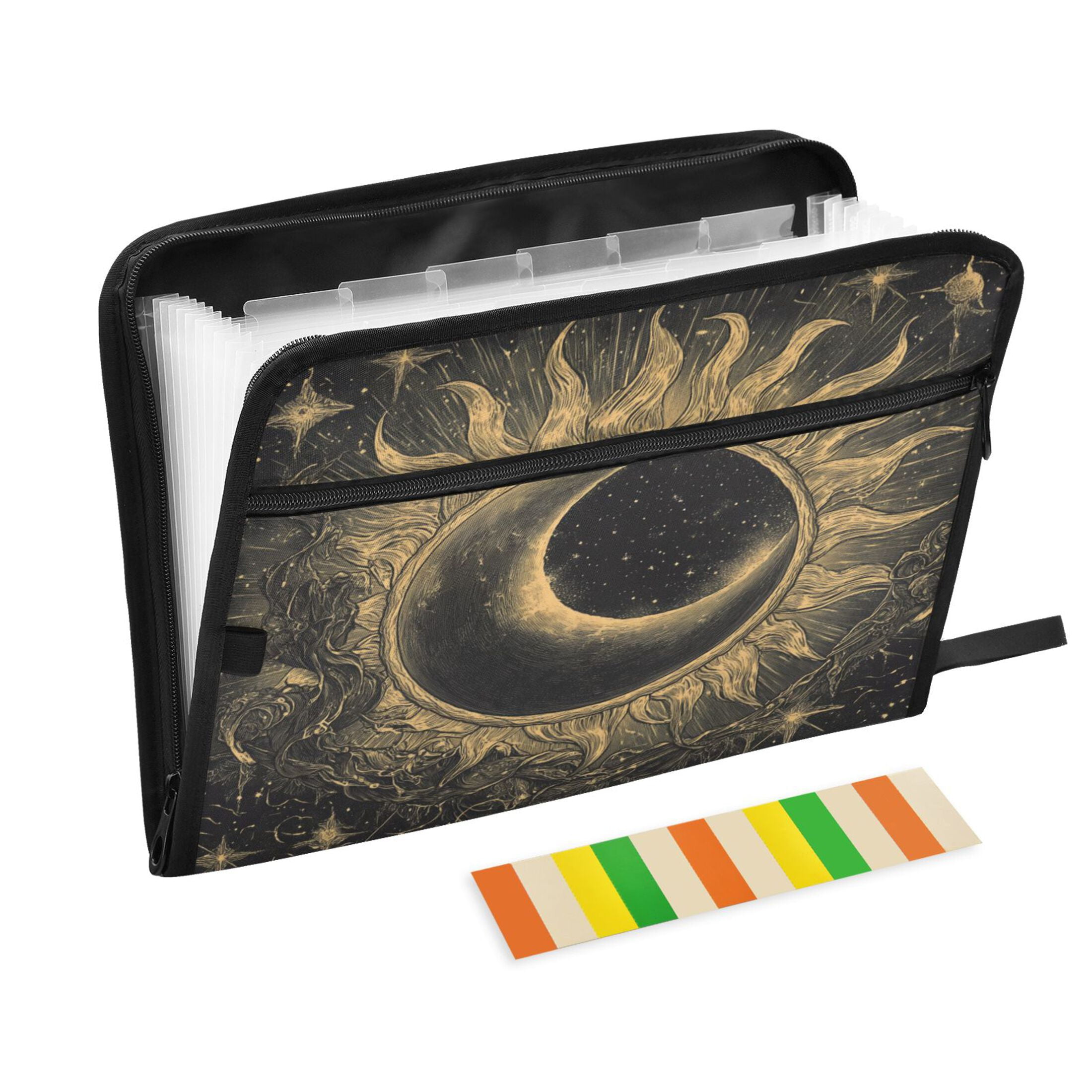 DIXRUYEE Organ Folders Expanding Folder with Color Label 13 Pocket ...