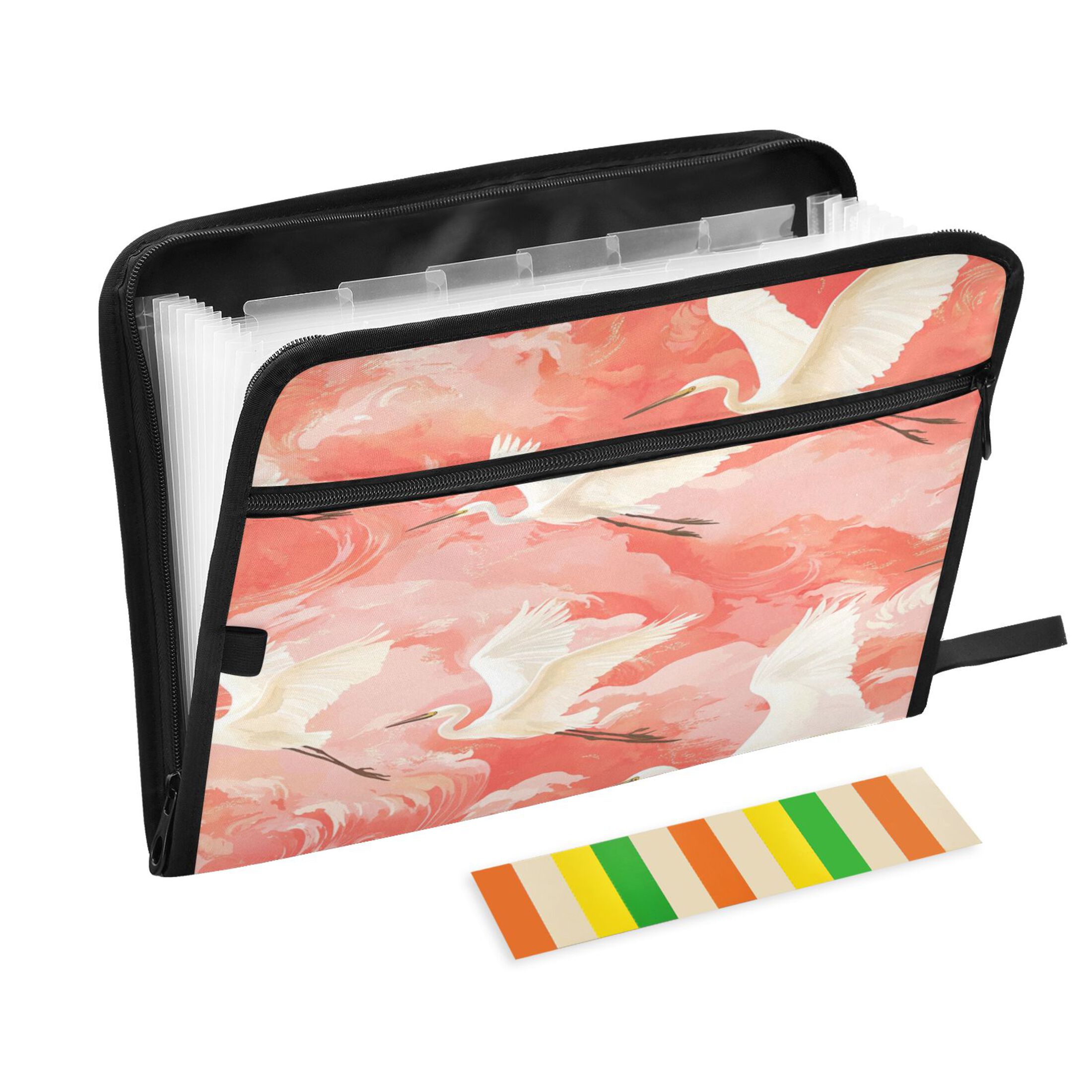 DIXRUYEE Organ Folders Expanding Folder with Color Label 13 Pocket ...