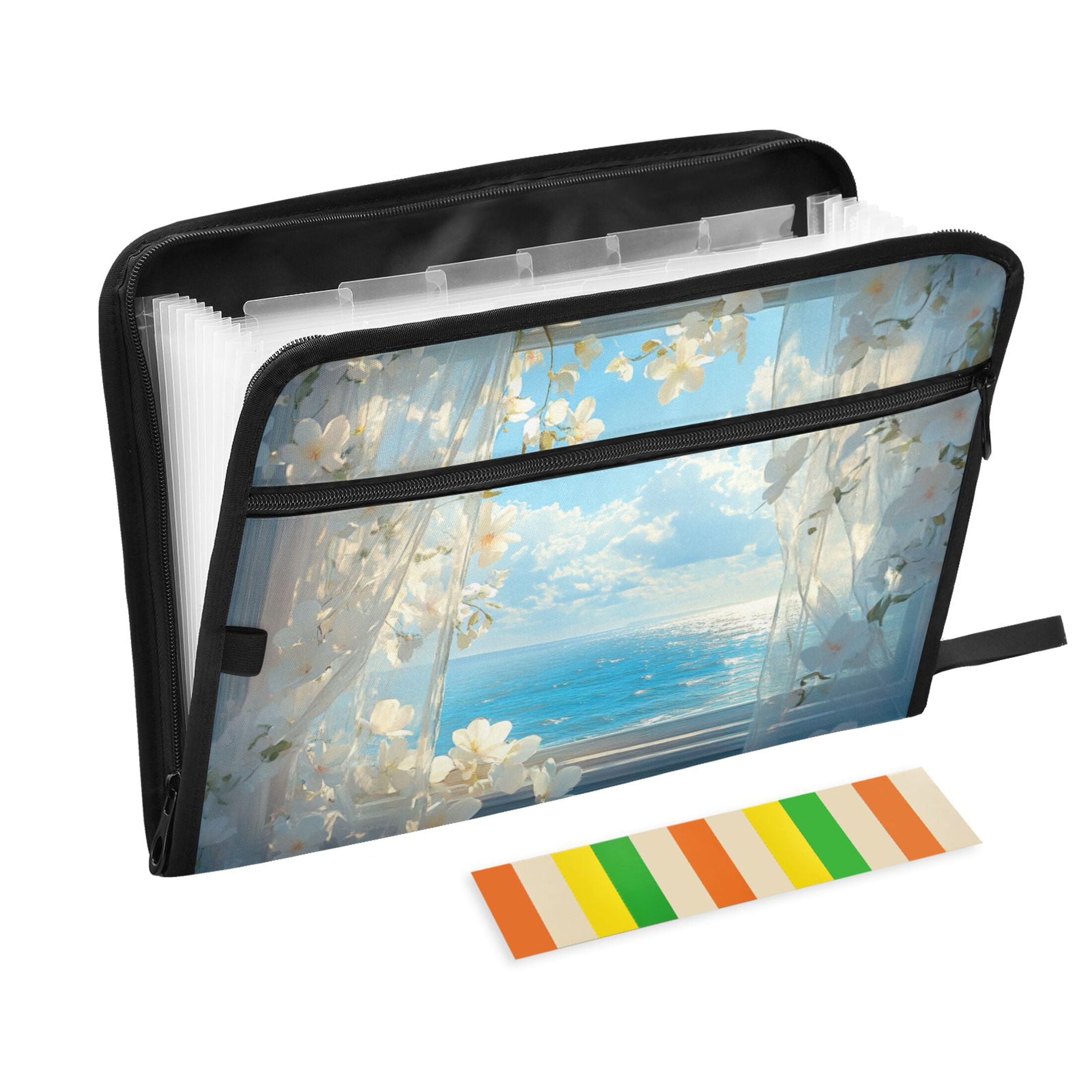 DIXRUYEE Organ Folders Expanding Folder with Color Label 13 Pocket ...