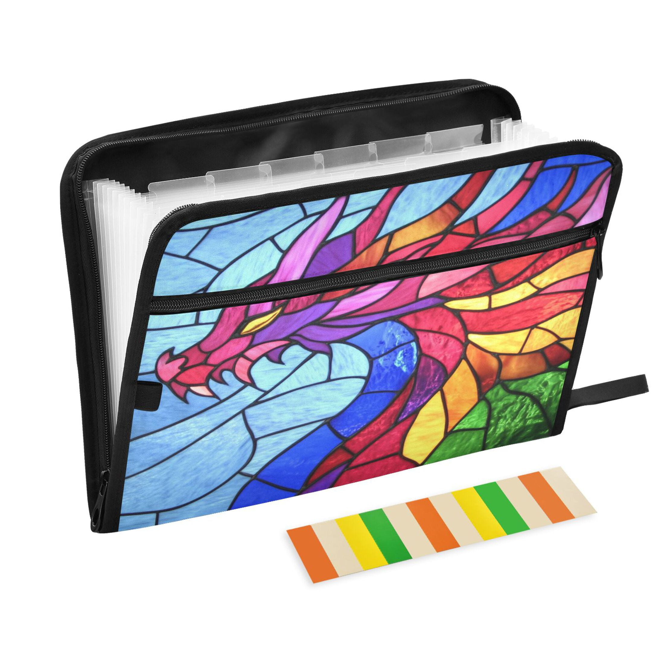 DIXRUYEE Organ Folders Expanding Folder with Color Label 13 Pocket ...