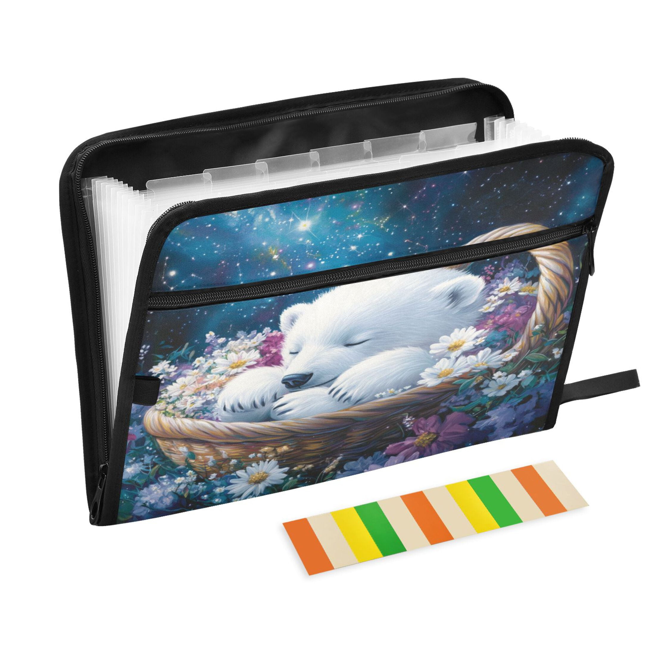 DIXRUYEE Organ Folders Expanding Folder with Color Label 13 Pocket ...