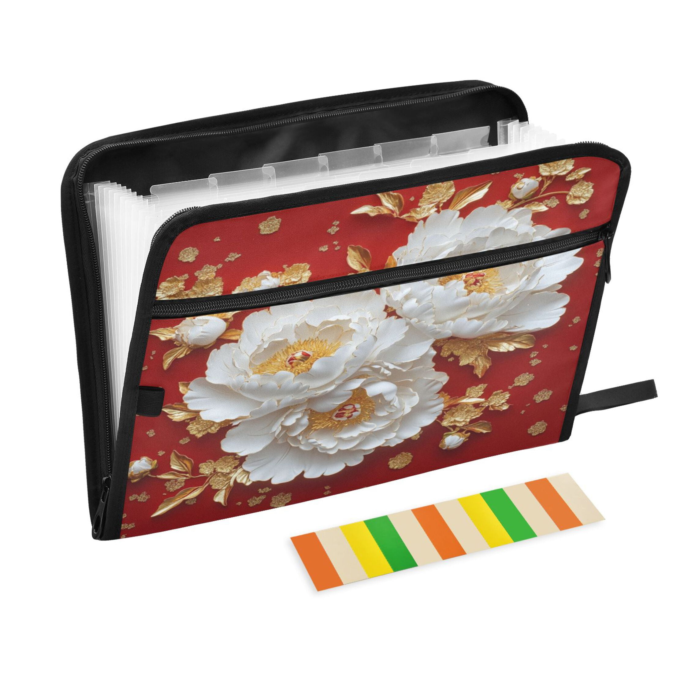 DIXRUYEE Organ Folders Expanding Folder with Color Label 13 Pocket ...