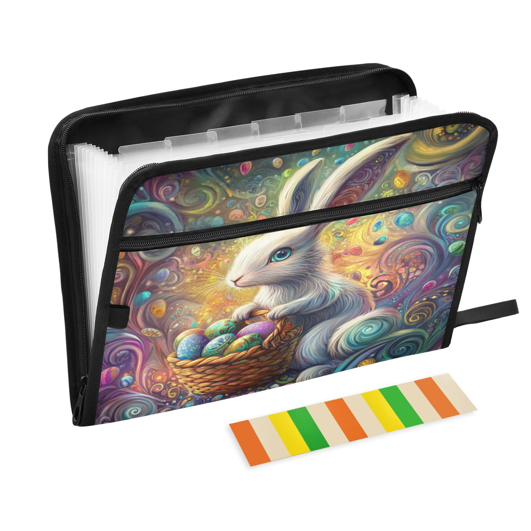 DIXRUYEE Organ Folders Expanding Folder with Color Label 13 Pocket ...