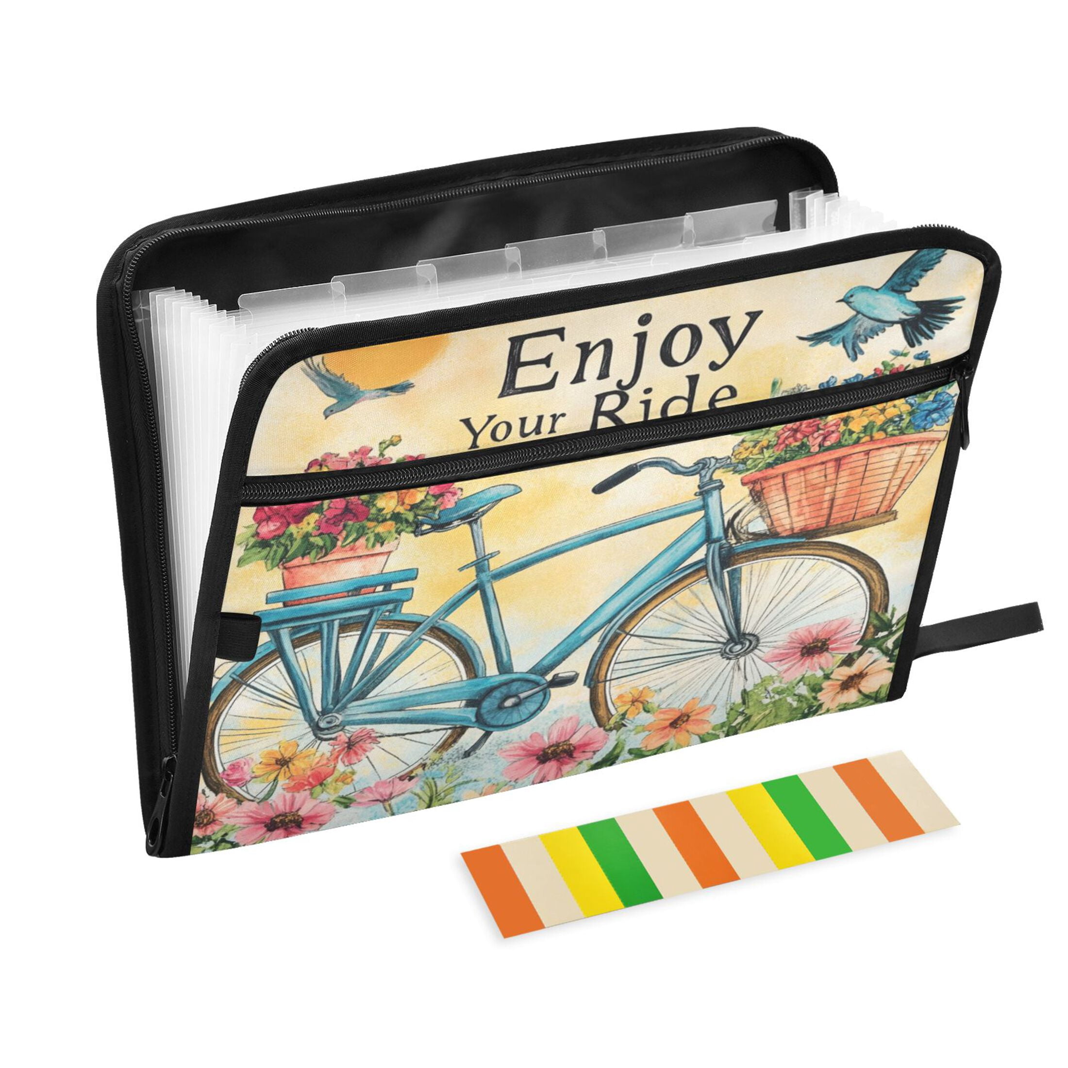DIXRUYEE Organ Folders Expanding Folder with Color Label 13 Pocket ...