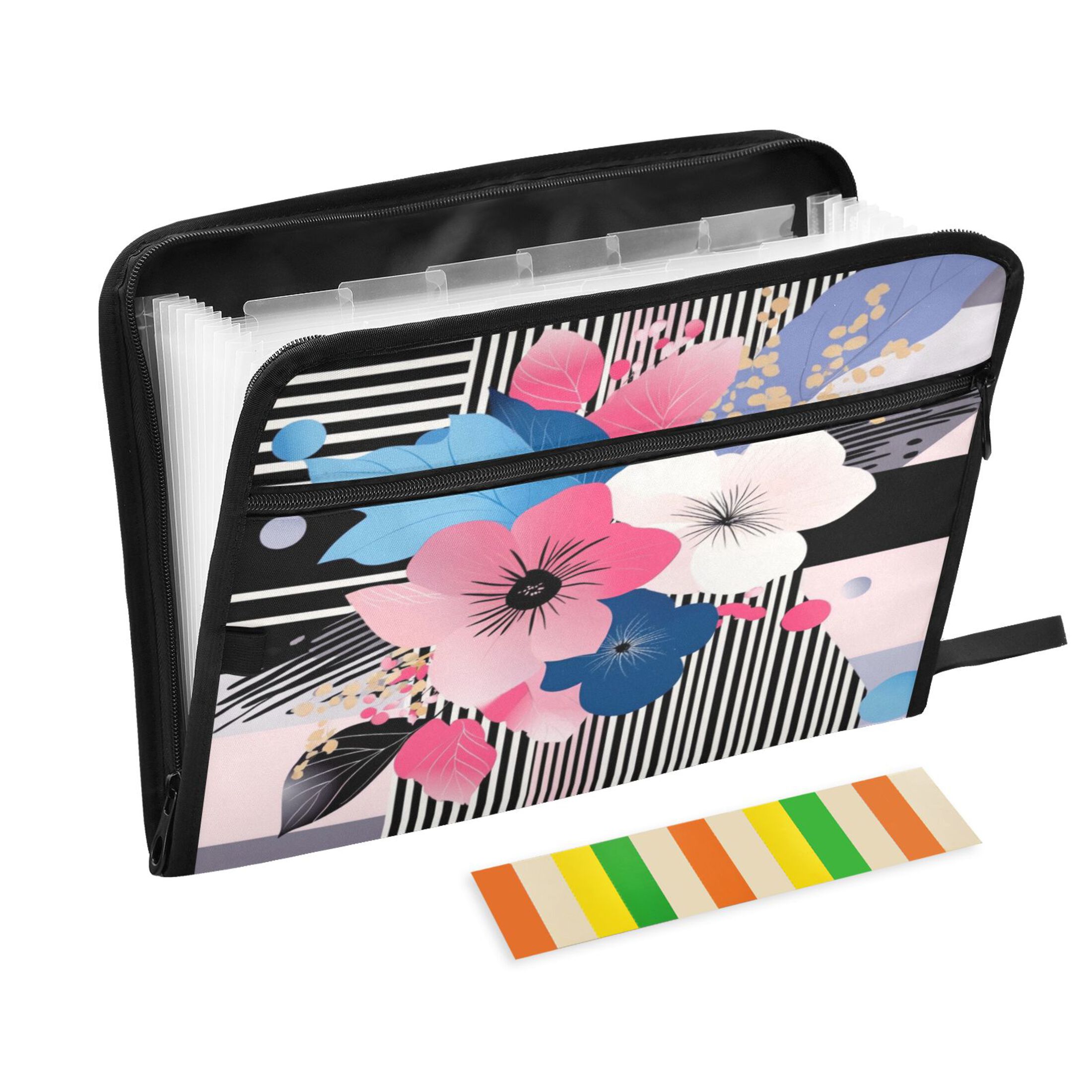 DIXRUYEE Organ Folders Expanding Folder with Color Label 13 Pocket ...