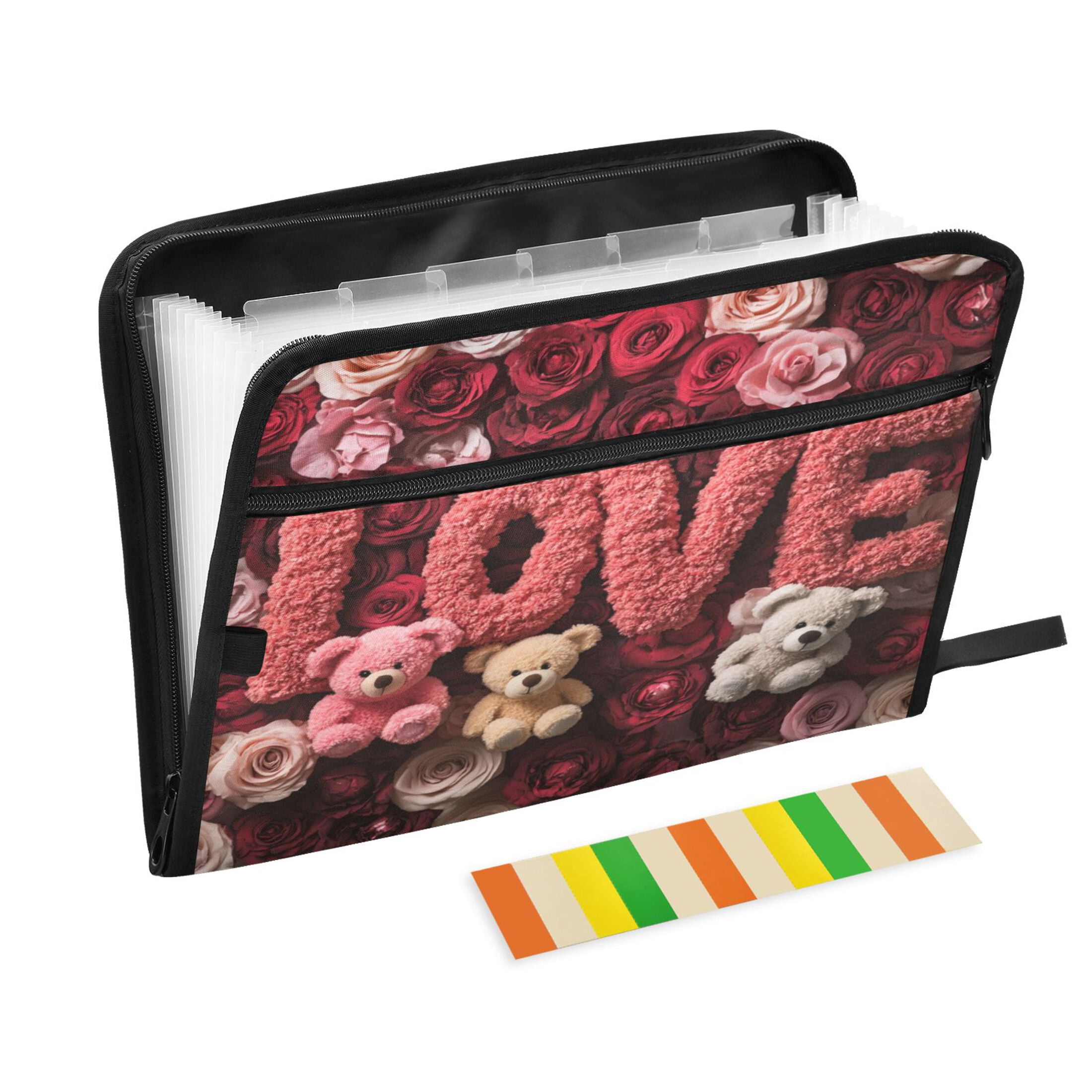 DIXRUYEE Organ Folders Expanding Folder with Color Label 13 Pocket ...