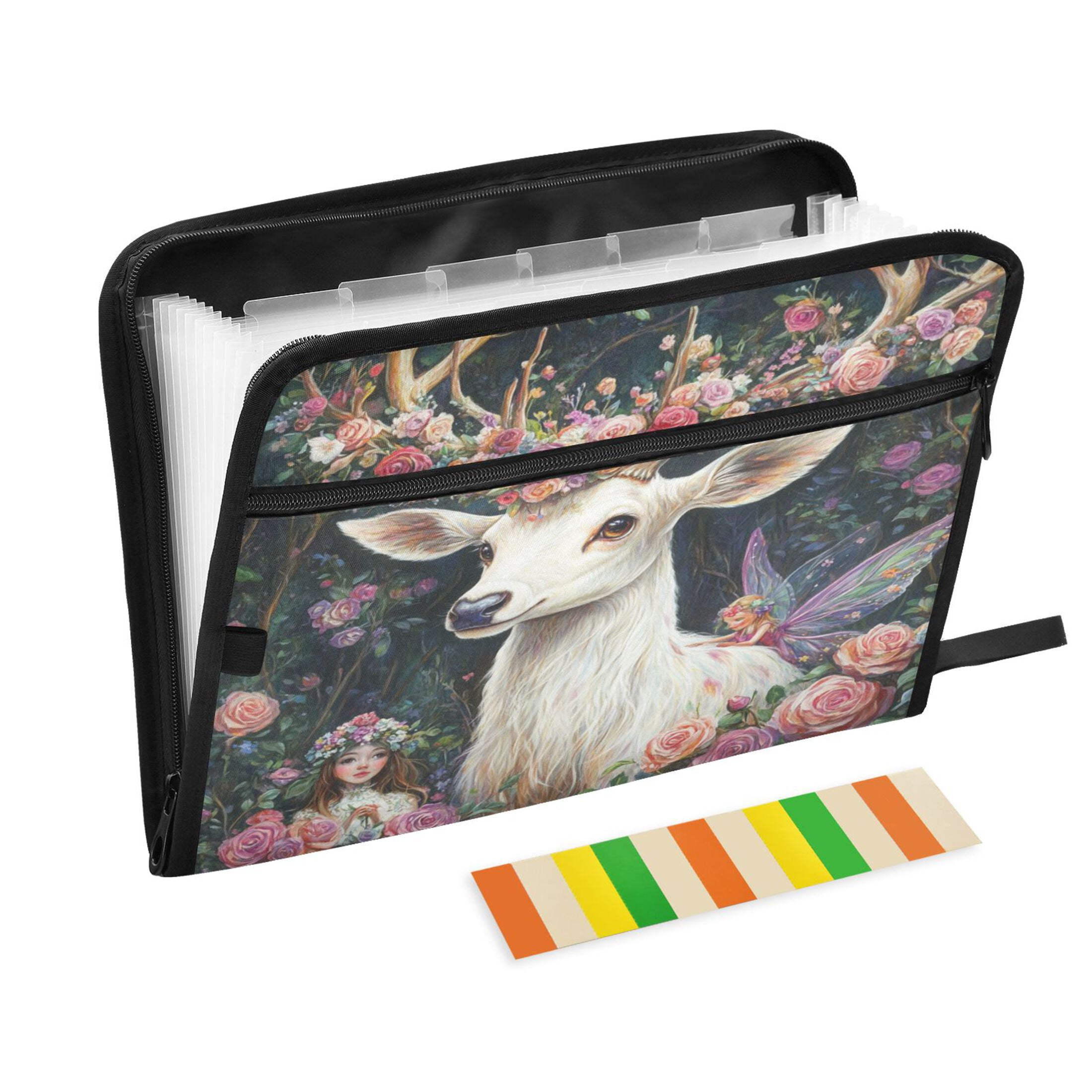 DIXRUYEE Organ Folders Expanding Folder with Color Label 13 Pocket ...