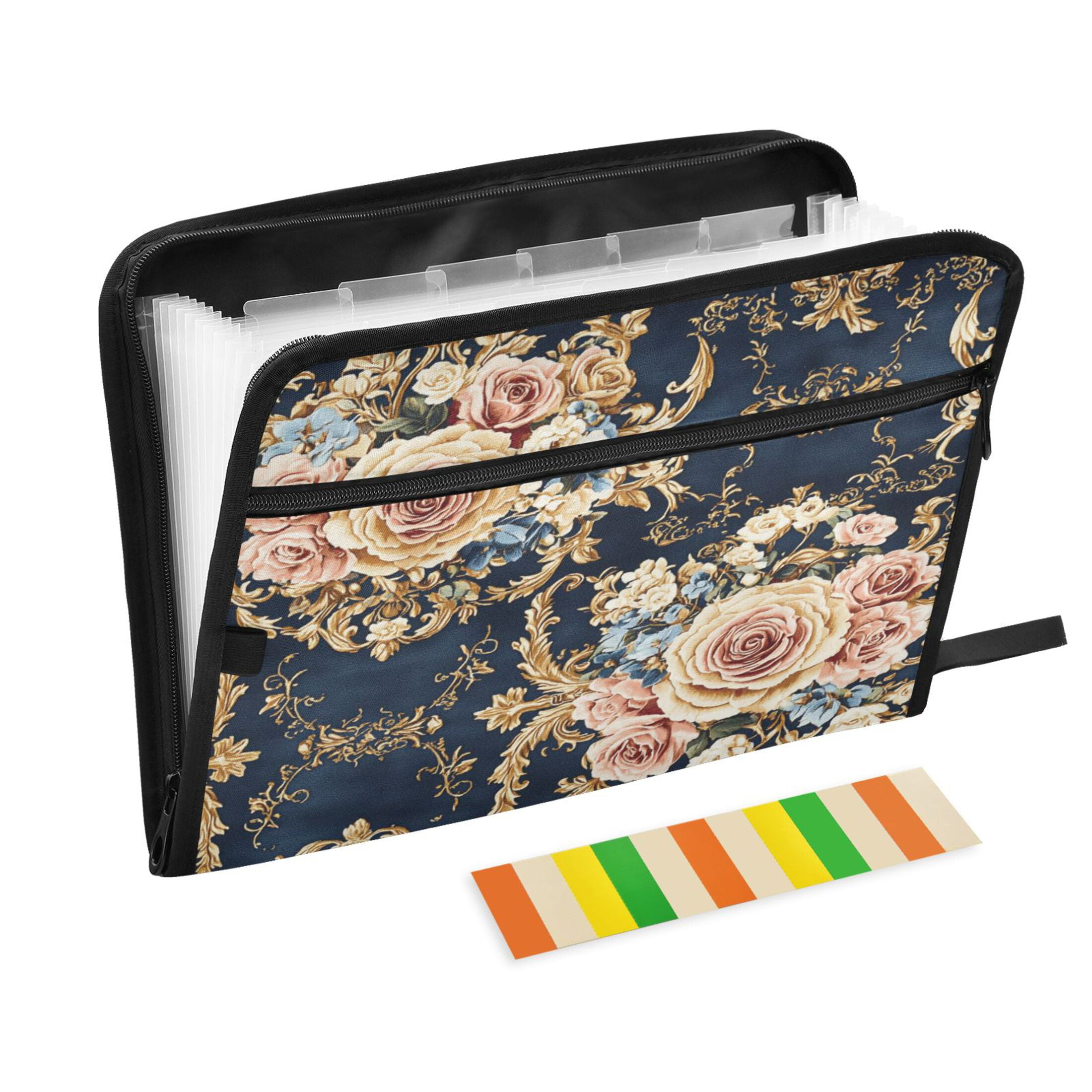 DIXRUYEE Organ Folders Expanding Folder with Color Label 13 Pocket ...