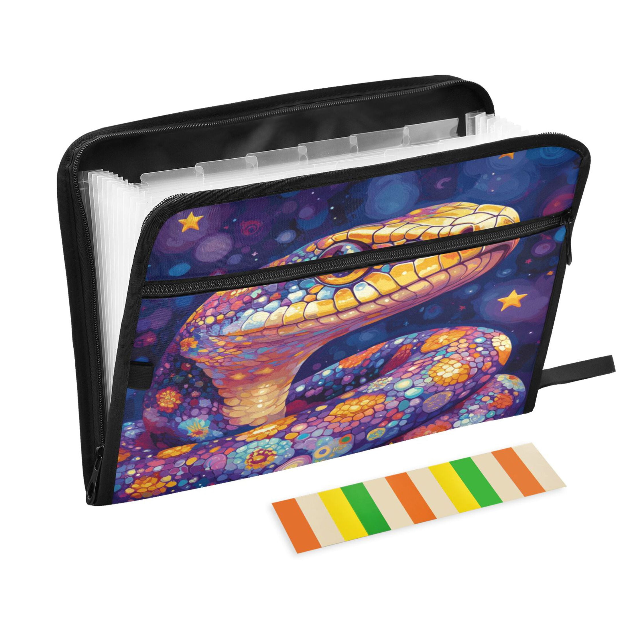 DIXRUYEE Organ Folders Expanding Folder with Color Label 13 Pocket ...