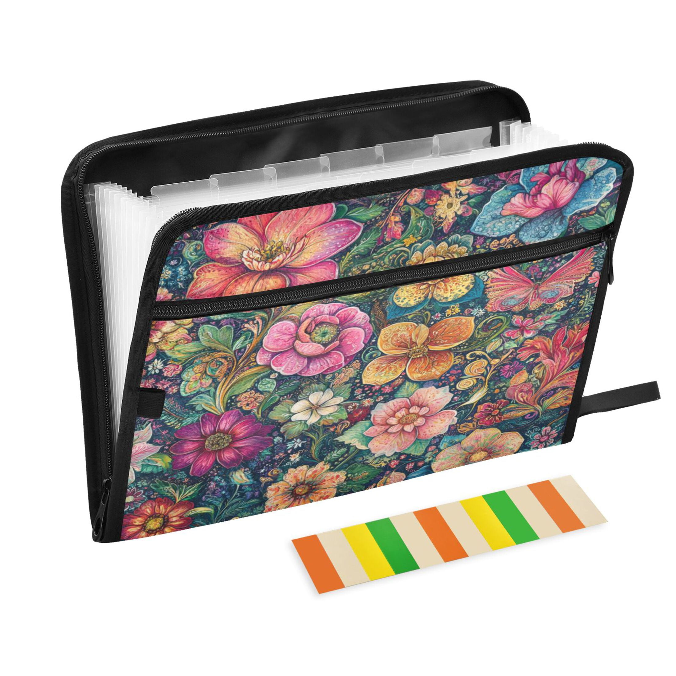 DIXRUYEE Organ Folders Expanding Folder with Color Label 13 Pocket ...