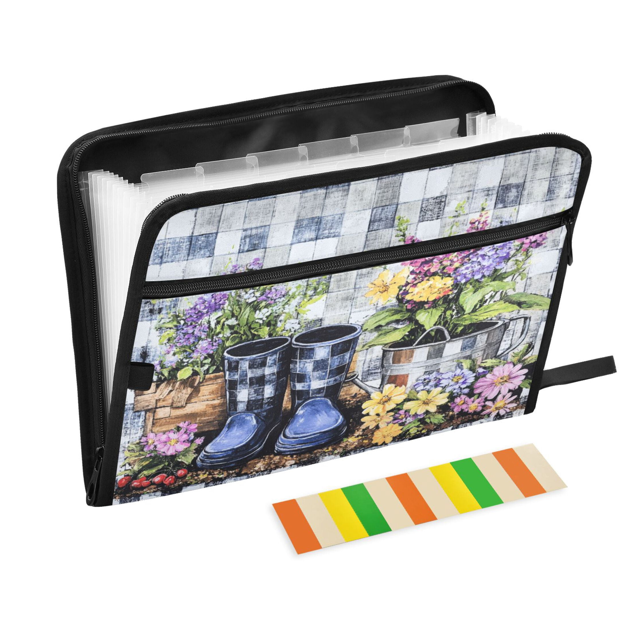 DIXRUYEE Organ Folders Expanding Folder with Color Label 13 Pocket ...