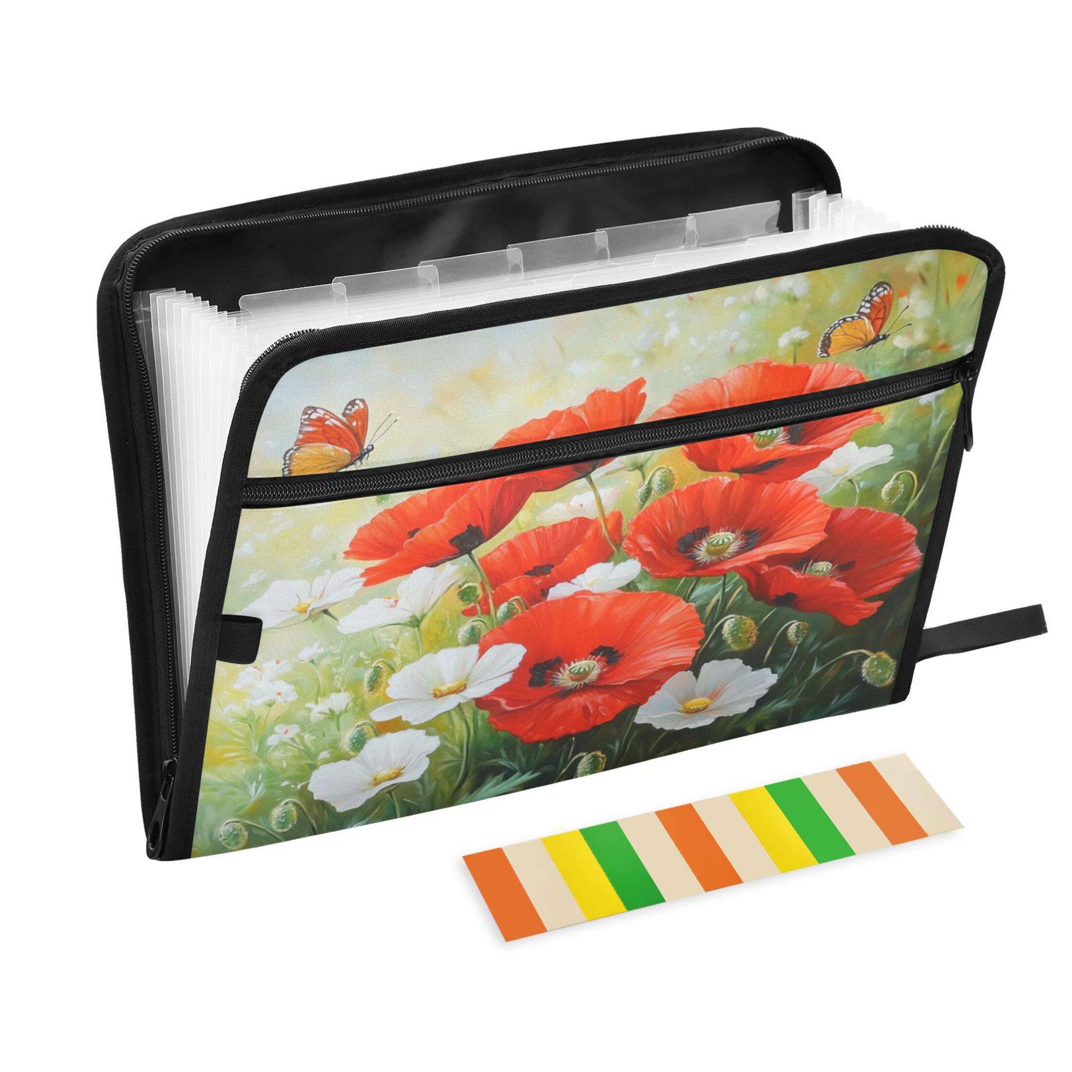 DIXRUYEE Organ Folders Expanding Folder with Color Label 13 Pocket ...